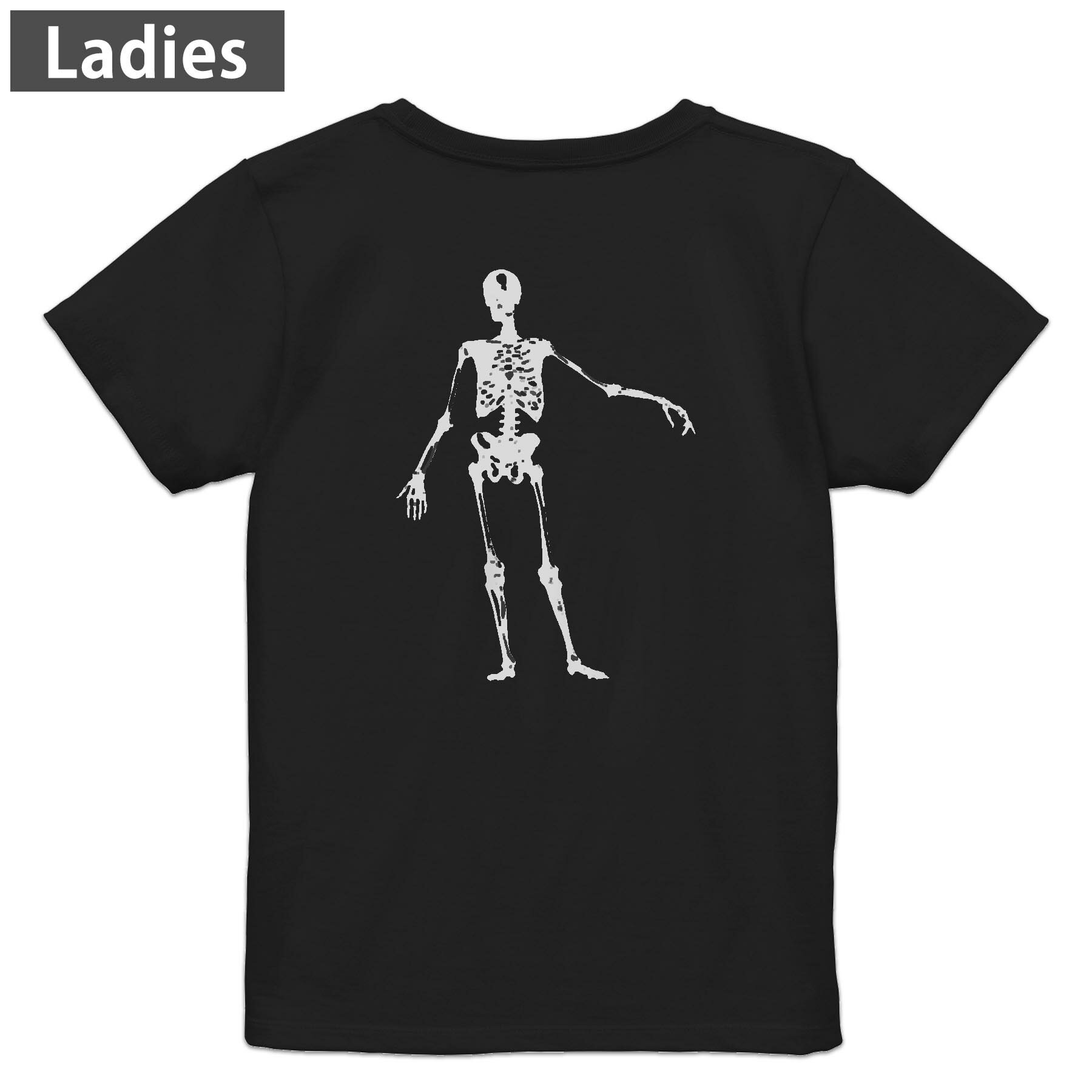 tシャツ レディース 半袖 ホワイト グレー デザイン M L Tシャツ ティーシャツ T shirt　白 灰色▼女性用半袖Tシャツ　ブラック　全デザインはこちらから▼ ▼女性用半袖Tシャツ　ブラック前面デザインはこちらから▼ ▼バックプリ...