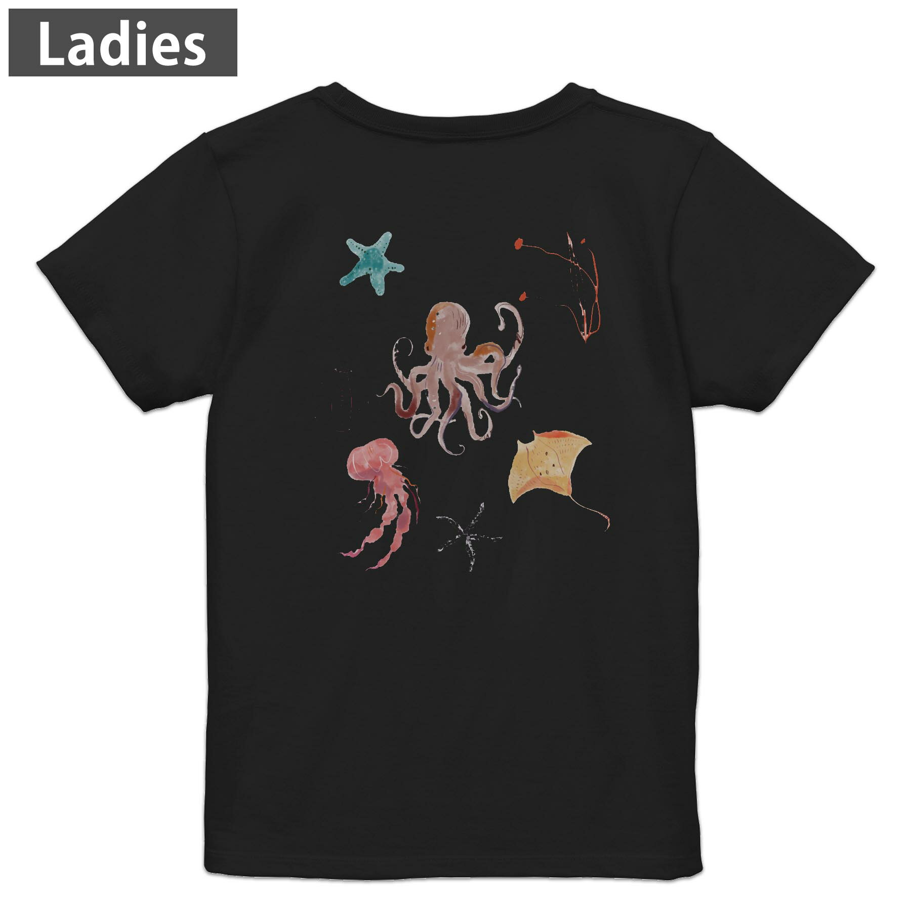 tシャツ レディース 半袖 ホワイト グレー デザイン M L Tシャツ ティーシャツ T shirt　白 灰色▼女性用半袖Tシャツ　ブラック　全デザインはこちらから▼ ▼女性用半袖Tシャツ　ブラック前面デザインはこちらから▼ ▼バックプリ...