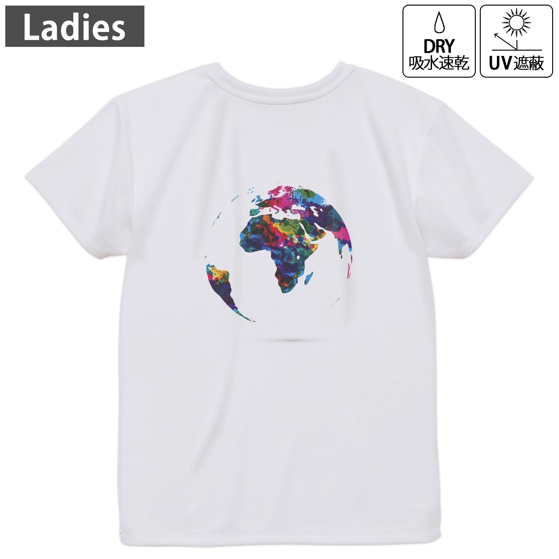 メンズ ドライバックプリントTシャツ ホワイト 半袖 4.1オンス ジム トレーニング スポーツ 運動会 ドライアスレチック 紫外線遮蔽 吸水速乾 デザイン Tshirt シワが付きにくい 乾きやすい S M L XL 2XL 3XL 4X...