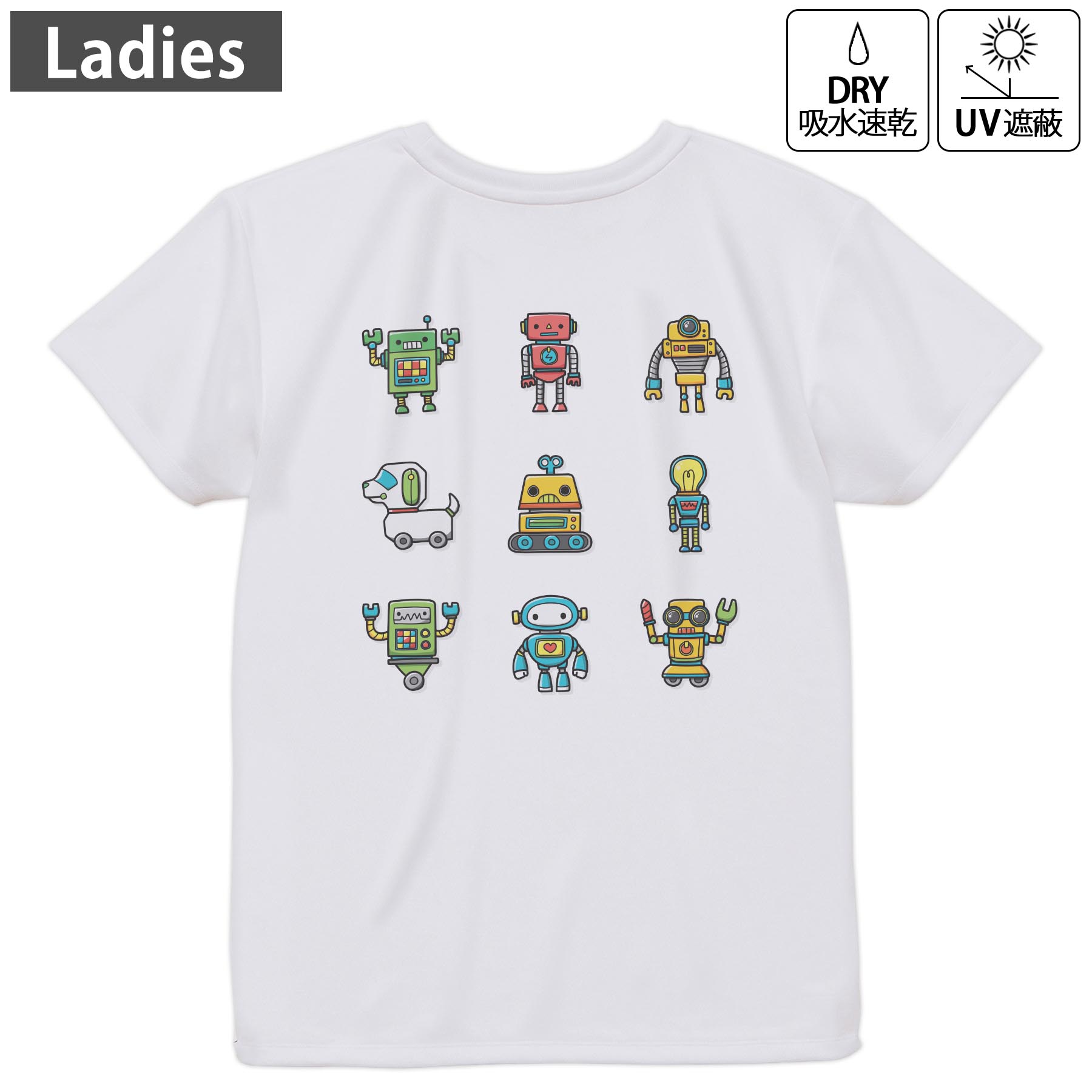 メンズ ドライバックプリントTシャツ ホワイト 半袖 4.1オンス ジム トレーニング スポーツ 運動会 ドライアスレチック 紫外線遮蔽 吸水速乾 デザイン Tshirt シワが付きにくい 乾きやすい S M L XL 2XL 3XL 4X...