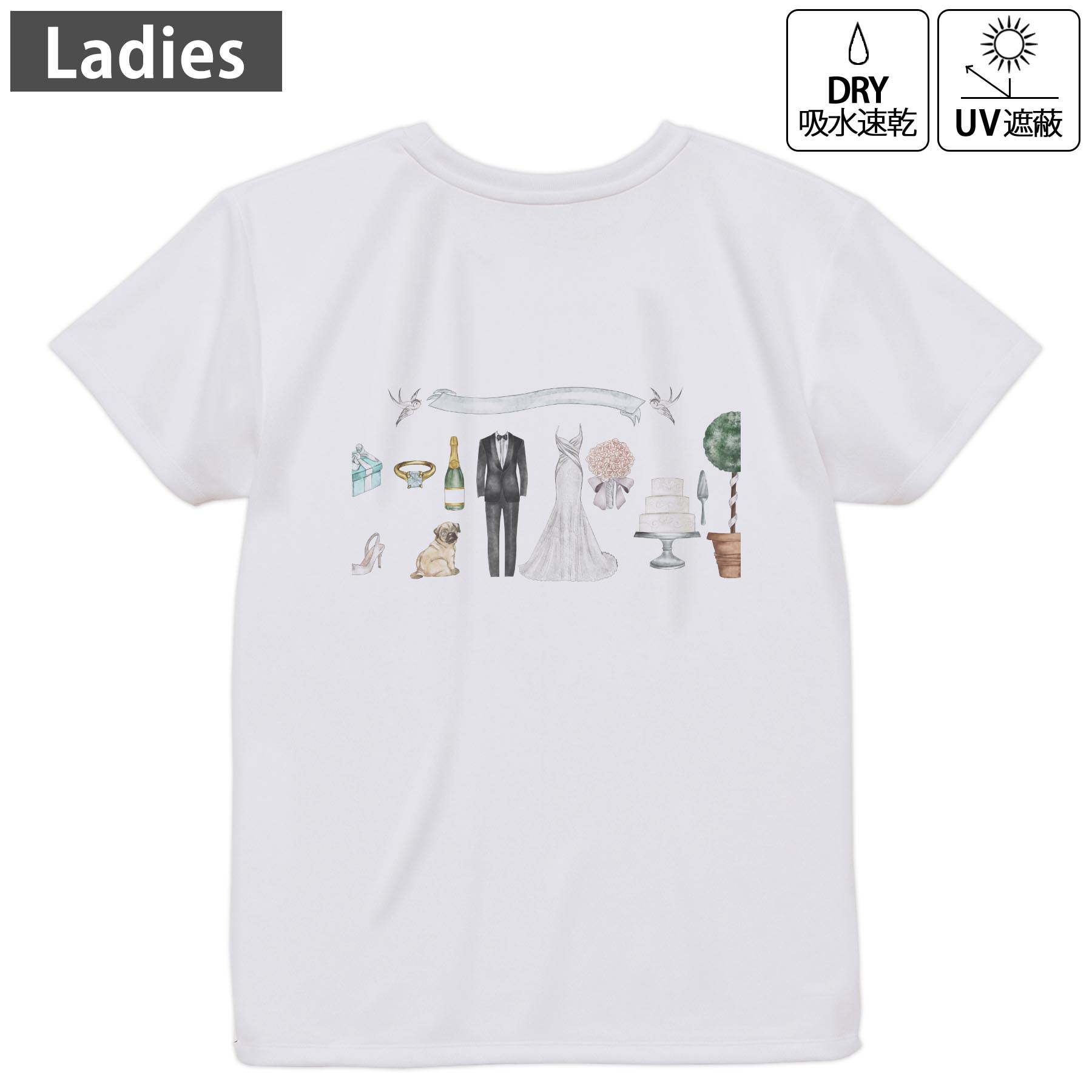 メンズ ドライバックプリントTシャツ ホワイト 半袖 4.1オンス ジム トレーニング スポーツ 運動会 ドライアスレチック 紫外線遮蔽 吸水速乾 デザイン Tshirt シワが付きにくい 乾きやすい S M L XL 2XL 3XL 4X...