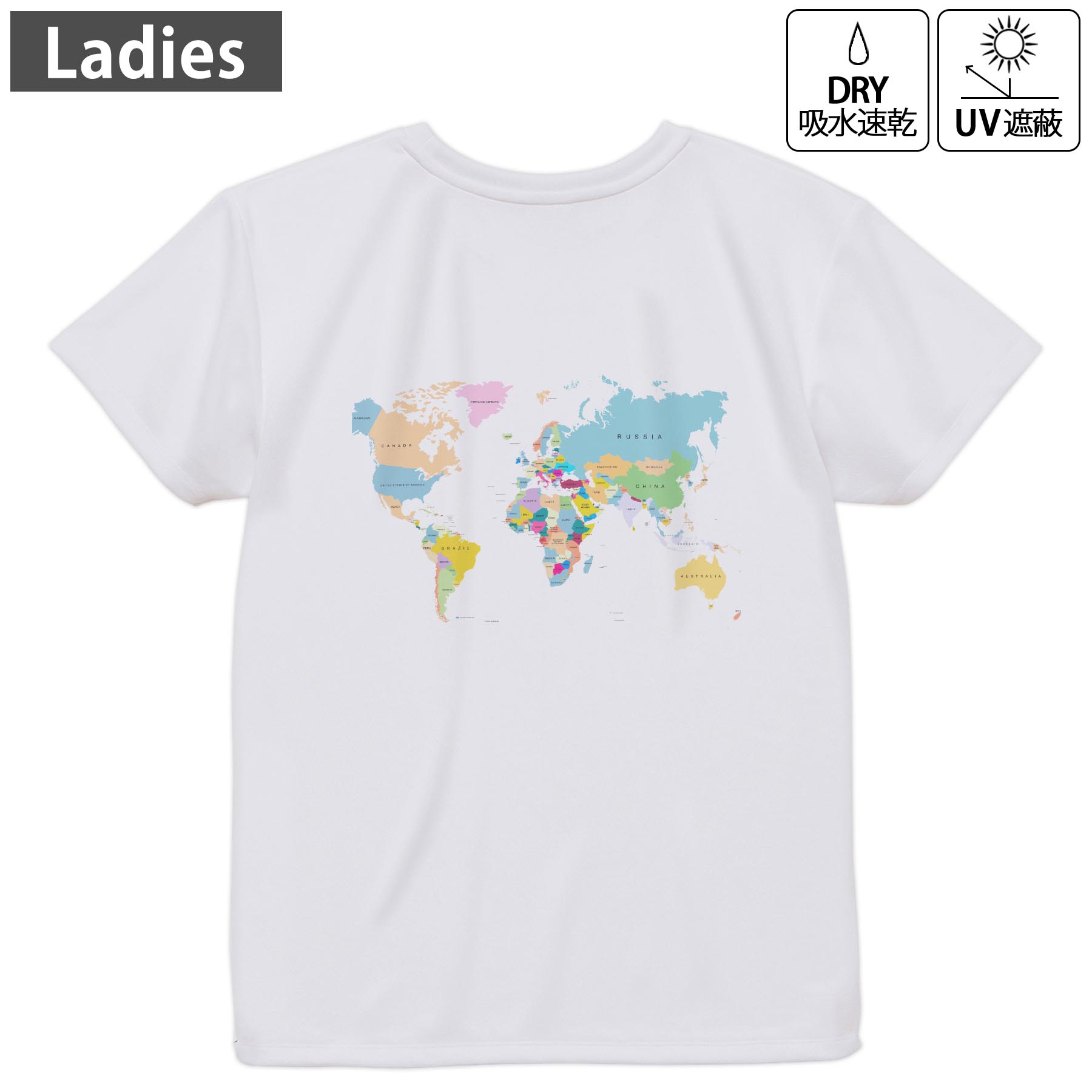 メンズ ドライバックプリントTシャツ ホワイト 半袖 4.1オンス ジム トレーニング スポーツ 運動会 ドライアスレチック 紫外線遮蔽 吸水速乾 デザイン Tshirt シワが付きにくい 乾きやすい S M L XL 2XL 3XL 4X...