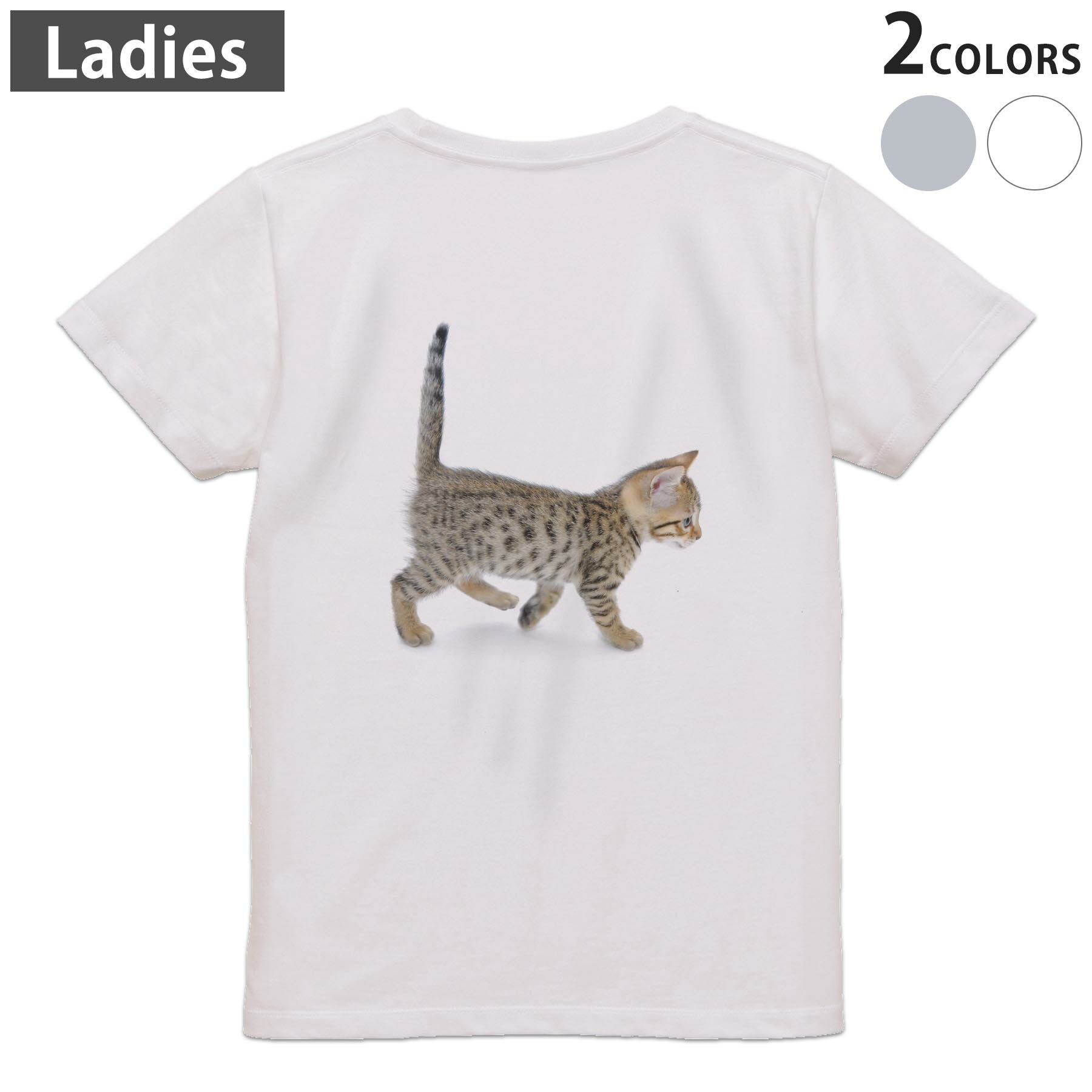 tシャツ レディース 半袖 ホワイト グレー デザイン M L Tシャツ ティーシャツ T shirt　白 灰色▼バックプリントTシャツ　ホワイト・グレー全デザイン▼▼女性用半袖Tシャツ　デザインはこちらから▼ ▼女性用半袖Tシャツ　ブラッ...