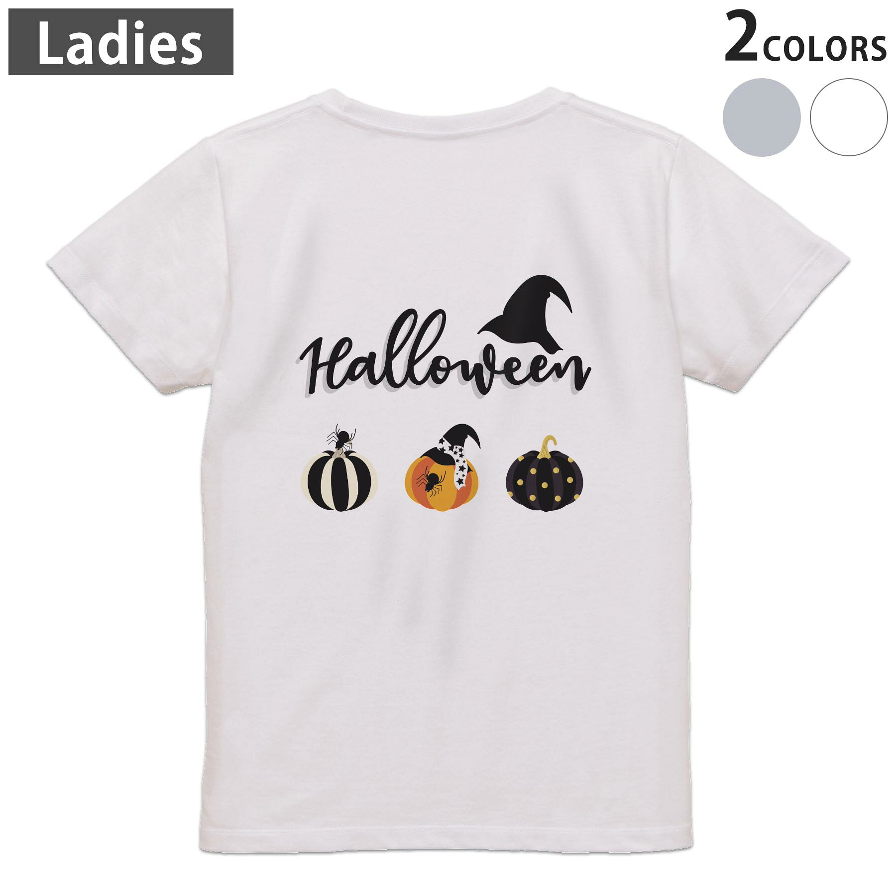 tシャツ レディース 半袖 ホワイト グレー デザイン M L Tシャツ ティーシャツ T shirt　白 灰色▼バックプリントTシャツ　ホワイト・グレー全デザイン▼▼女性用半袖Tシャツ　デザインはこちらから▼ ▼女性用半袖Tシャツ　ブラッ...