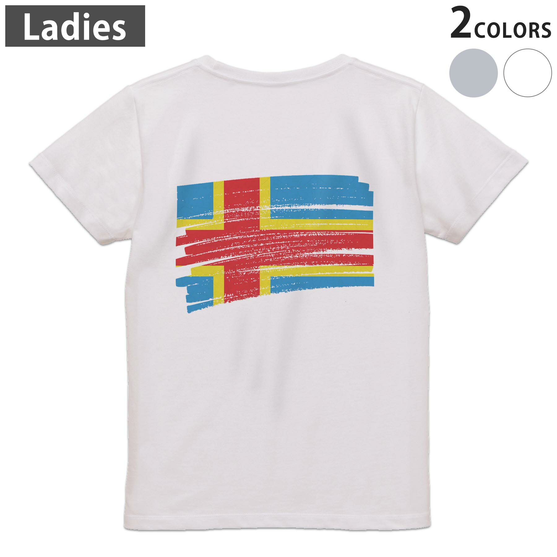 tシャツ レディース 半袖 ホワイト グレー デザイン M L Tシャツ ティーシャツ T shirt　白 灰色▼バックプリントTシャツ　ホワイト・グレー全デザイン▼▼女性用半袖Tシャツ　デザインはこちらから▼ ▼女性用半袖Tシャツ　ブラッ...