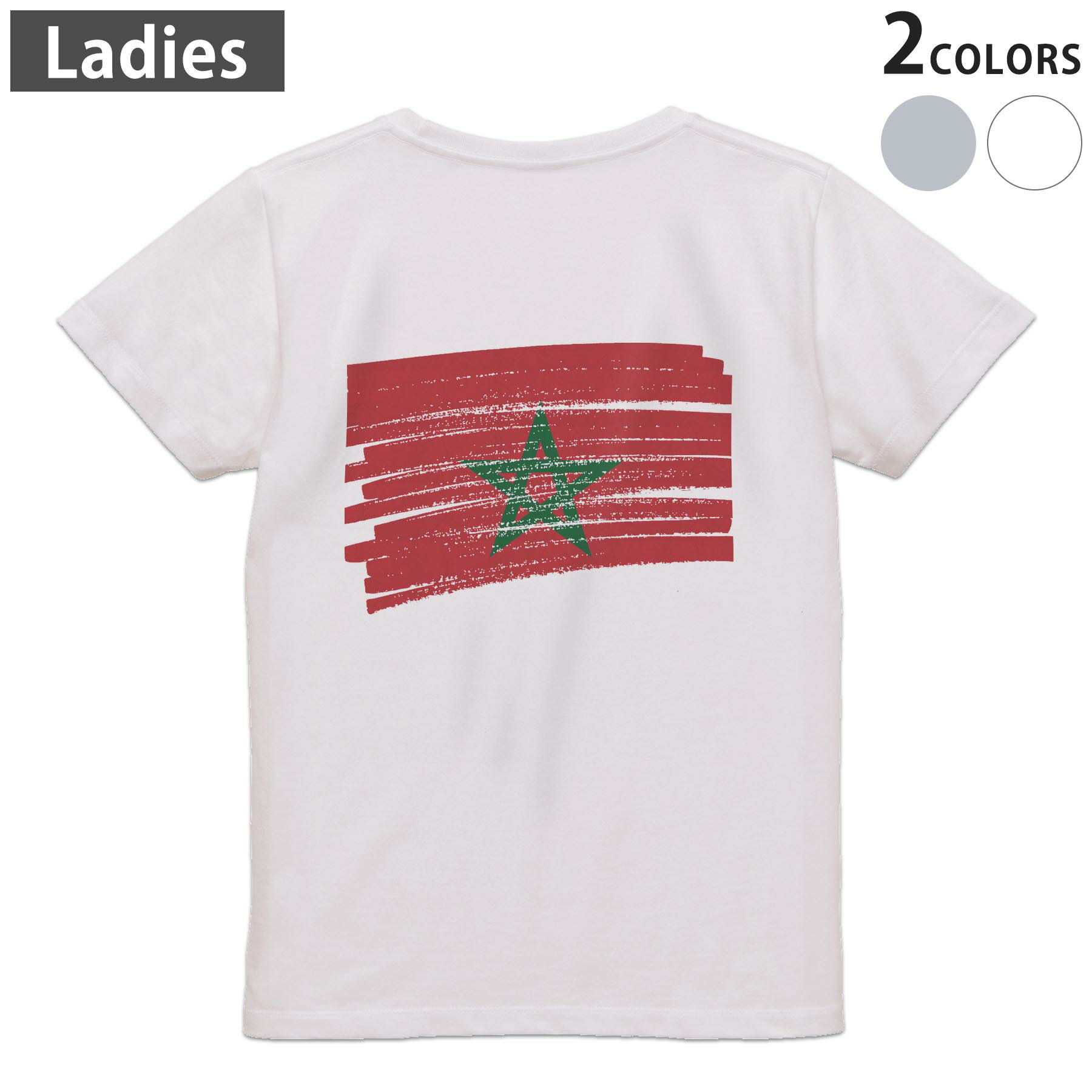 tシャツ レディース 半袖 ホワイト グレー デザイン M L Tシャツ ティーシャツ T shirt　白 灰色▼バックプリントTシャツ　ホワイト・グレー全デザイン▼▼女性用半袖Tシャツ　デザインはこちらから▼ ▼女性用半袖Tシャツ　ブラッ...