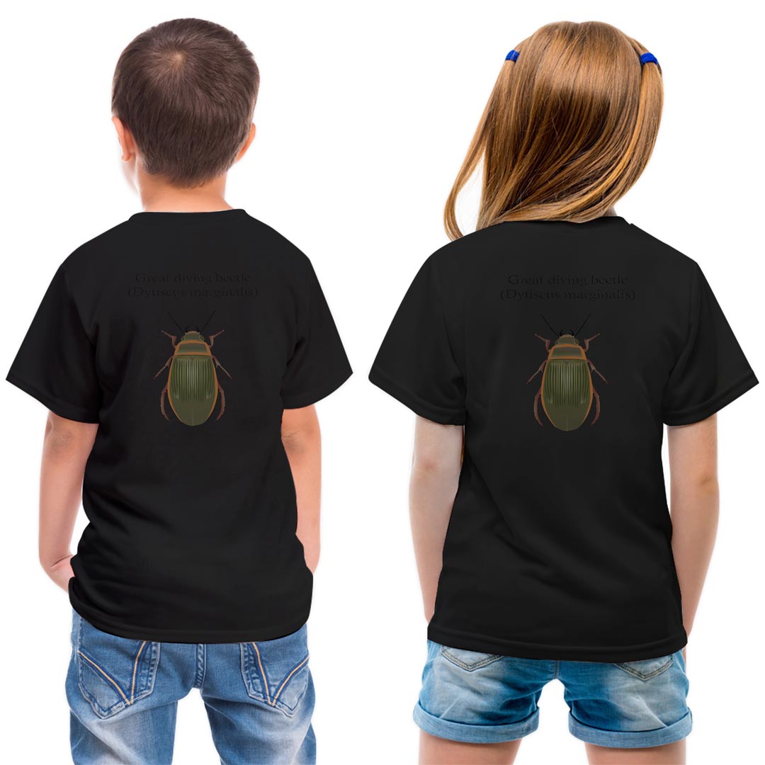 tシャツ キッズ バックプリント 半袖 黒地 ブラック デザイン 90 100 110 120 130 140 150 Tシャツ ティーシャツ T shirt▼バックプリントTシャツ　ブラック全デザイン▼ ▼キッズ用Tシャツ　ブラック全デザ...