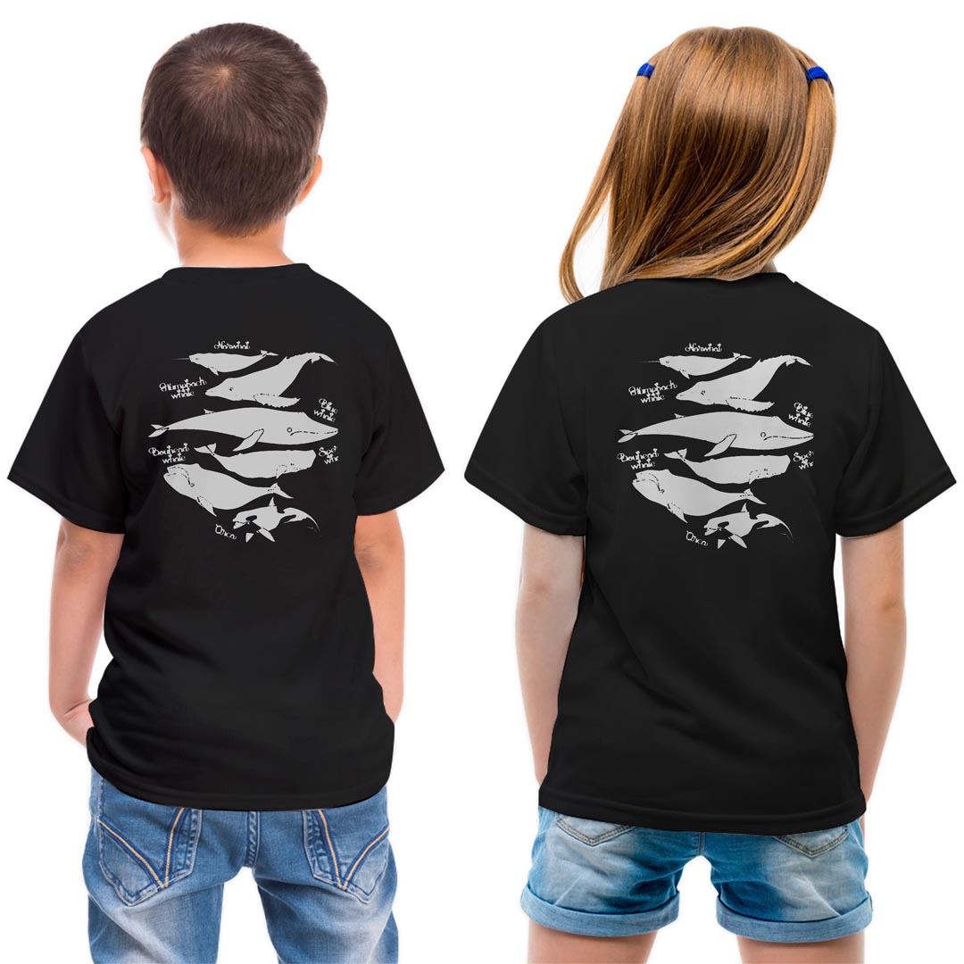 tシャツ キッズ バックプリント 半袖 黒地 ブラック デザイン 90 100 110 120 130 140 150 Tシャツ ティーシャツ T shirt▼バックプリントTシャツ　ブラック全デザイン▼ ▼キッズ用Tシャツ　ブラック全デザ...