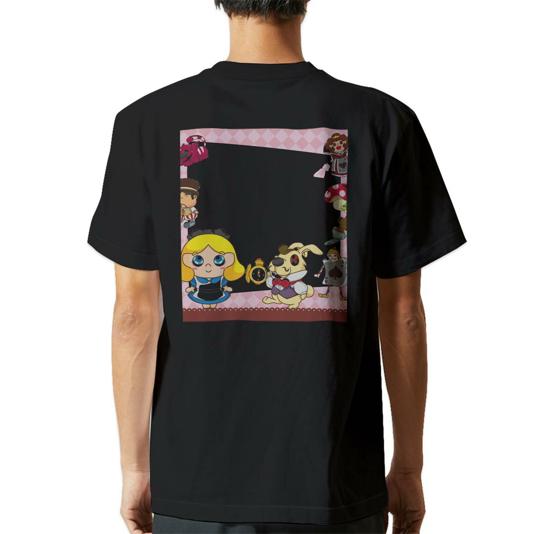 バックプリント tシャツ メンズ 半袖 ブラック デザイン XS S M L XL 2XL Tシャツ ティーシャツ T shirt　黒▼バックプリントTシャツ　ブラック全デザイン▼▼男性用半袖Tシャツ　ホワイト・グレー全デザインはこちらから...