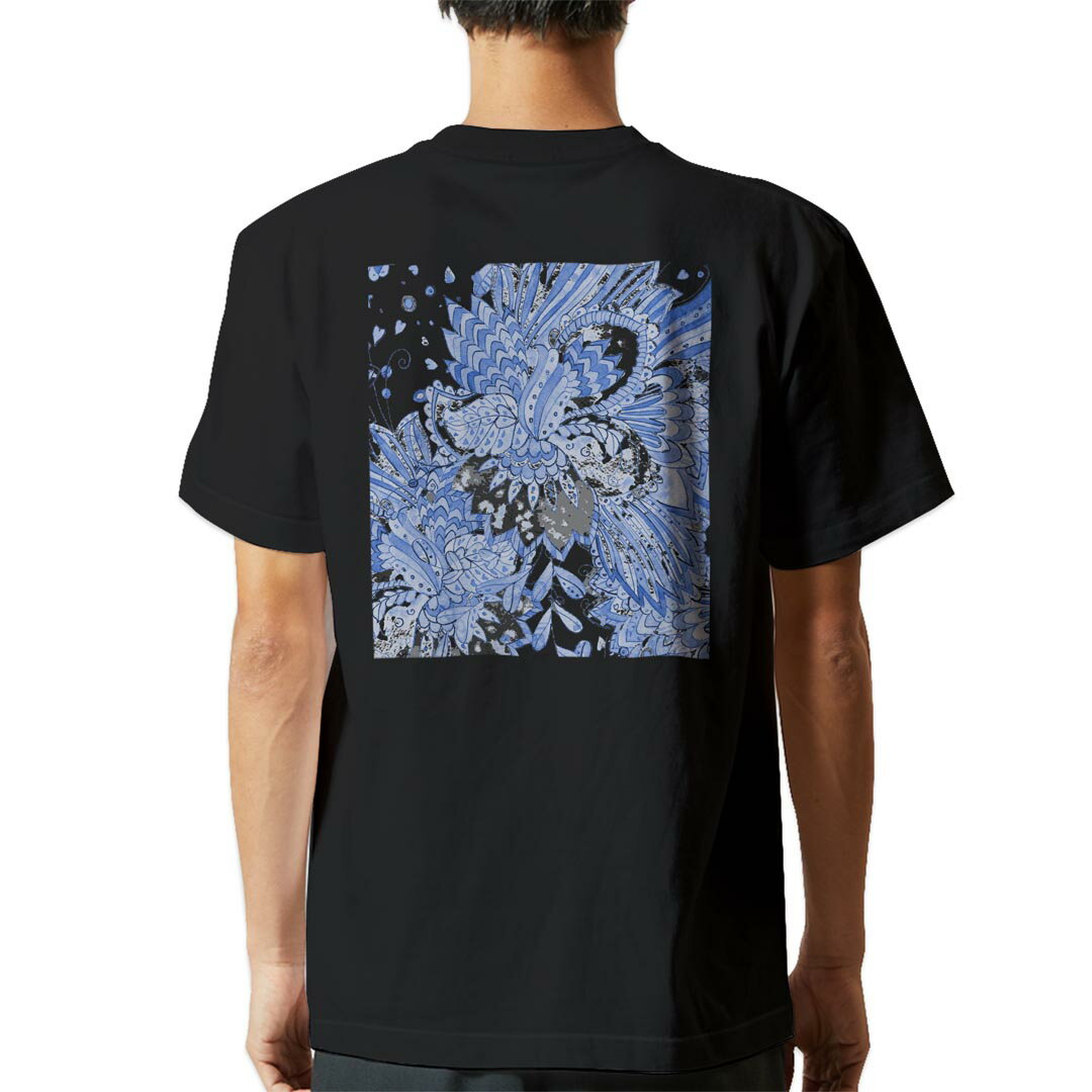 バックプリント tシャツ メンズ 半袖 ブラック デザイン XS S M L XL 2XL Tシャツ ティーシャツ T shirt　黒▼バックプリントTシャツ　ブラック全デザイン▼▼男性用半袖Tシャツ　ホワイト・グレー全デザインはこちらから...