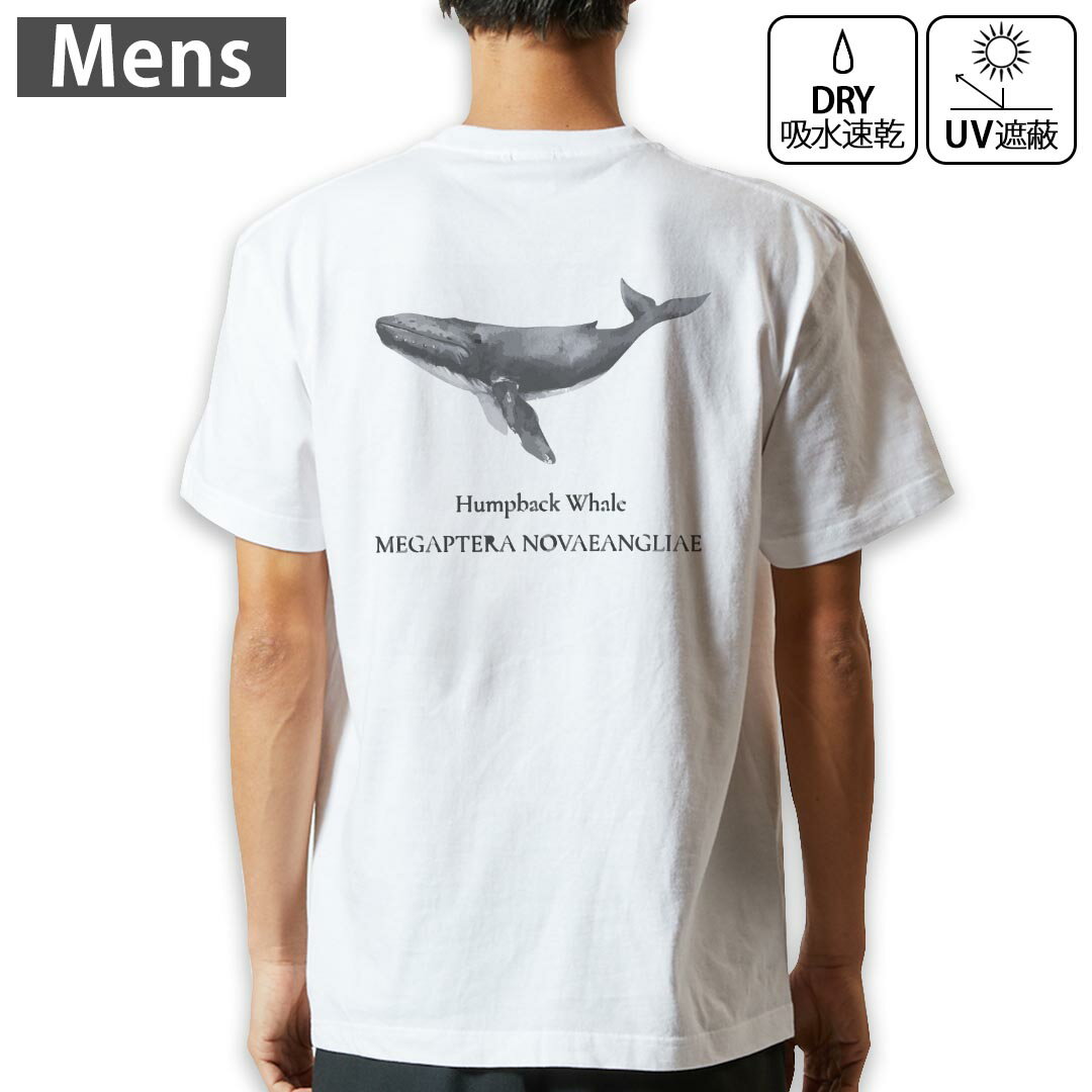 メンズ ドライバックプリントTシャツ ホワイト 半袖 4.1オンス ジム トレーニング スポーツ 運動会 ドライアスレチック 紫外線遮蔽 吸水速乾 デザイン Tshirt シワが付きにくい 乾きやすい S M L XL 2XL 3XL 4X...