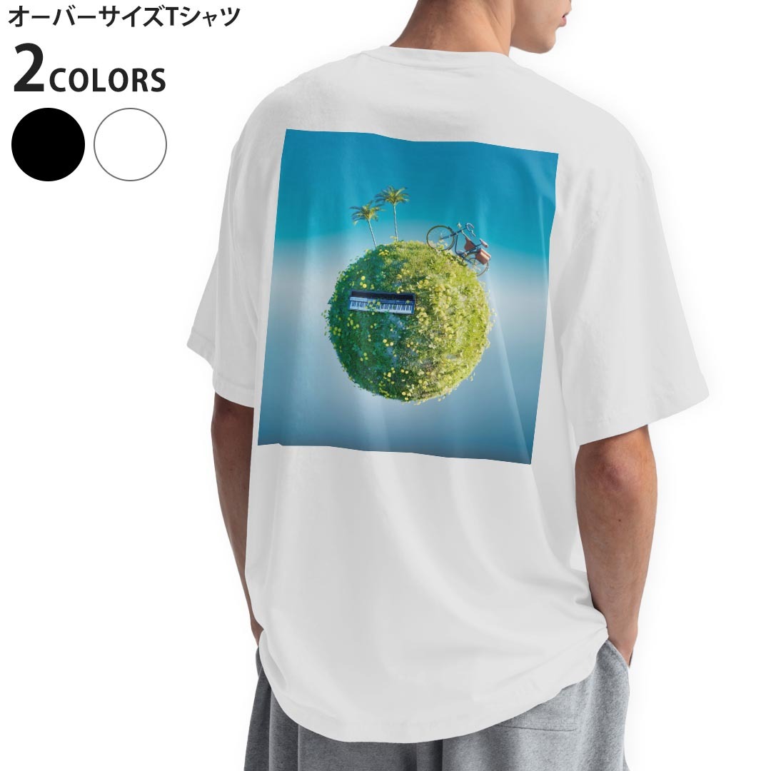 オーバーサイズ Tシャツ メンズ 半袖 ビッグシルエット 大きめ 抜け感 ホワイト グレー デザイン XS S M L XL 2XL tシャツ ティーシャツ T shirt▼画像をクリックで拡大▼ ブラック ホワイト ※ブラックは印刷の都合...