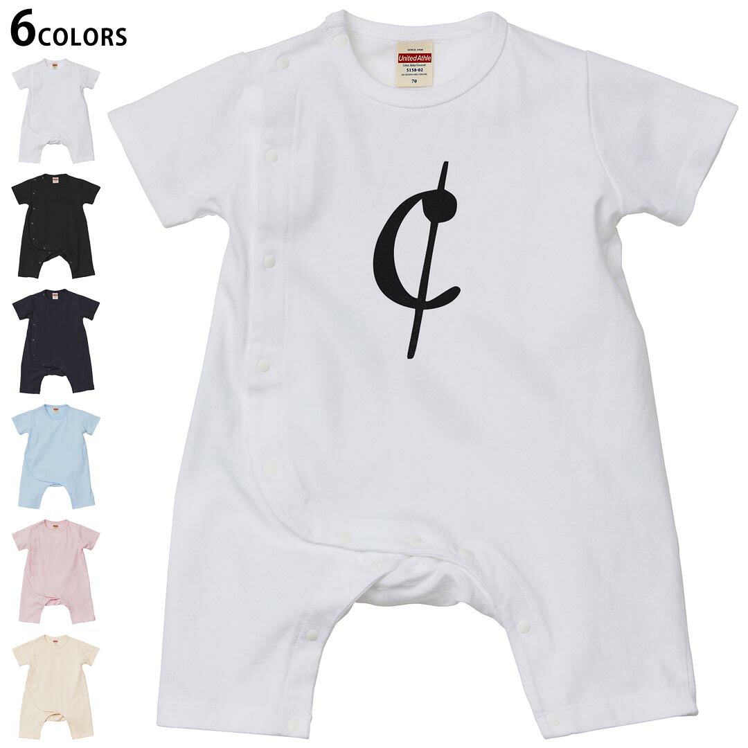 選べる6カラー カバーオール ロンパース 赤ちゃん 半袖 デザイン 70cm 80cm　rompers ベビー 新生児 ジュニア 80サイズ ギフト マタニティ 妊婦 出産 プレママ ティーシャツ T shirt▼画像をクリックで拡大▼ ホ...