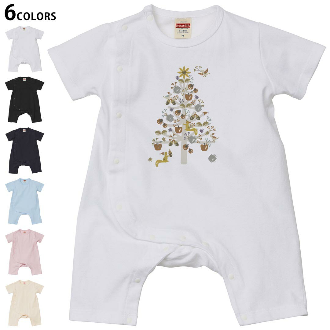選べる6カラー カバーオール ロンパース 赤ちゃん 半袖 デザイン 70cm 80cm　rompers ベビー 新生児 ジュニア 80サイズ ギフト マタニティ 妊婦 出産 プレママ ティーシャツ T shirt▼画像をクリックで拡大▼ ホ...