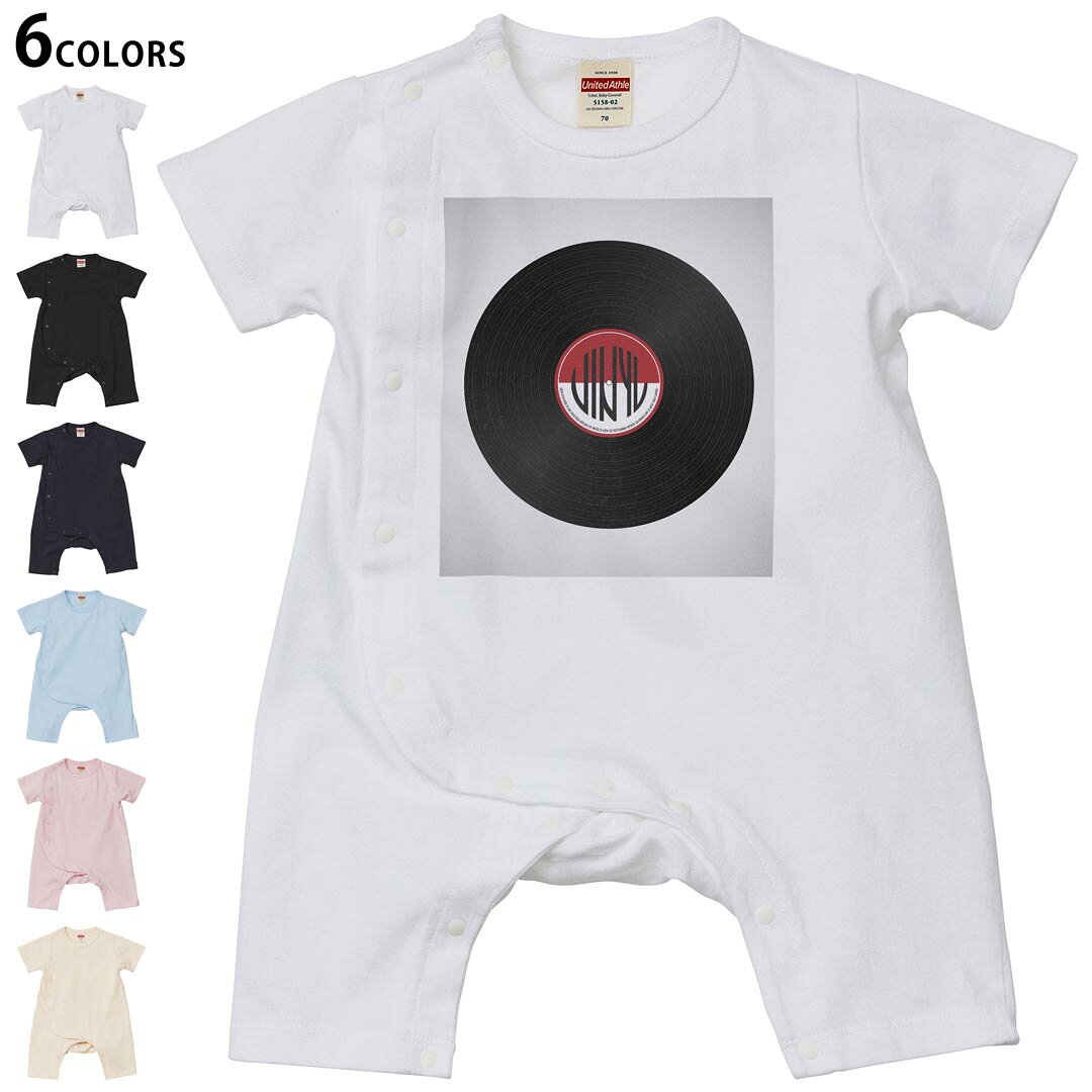 選べる6カラー カバーオール ロンパース 赤ちゃん 半袖 デザイン 70cm 80cm　rompers ベビー 新生児 ジュニア 80サイズ ギフト マタニティ 妊婦 出産 プレママ ティーシャツ T shirt▼画像をクリックで拡大▼ ホ...