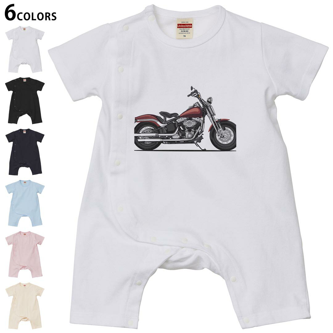選べる6カラー カバーオール ロンパース 赤ちゃん 半袖 デザイン 70cm 80cm　rompers ベビー 新生児 ジュニア 80サイズ ギフト マタニティ 妊婦 出産 プレママ ティーシャツ T shirt▼画像をクリックで拡大▼ ホ...