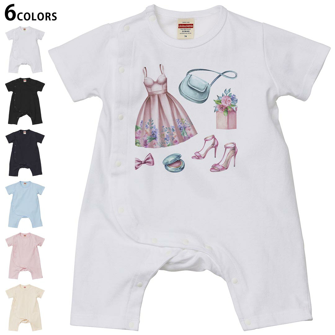 選べる6カラー カバーオール ロンパース 赤ちゃん 半袖 デザイン 70cm 80cm　rompers ベビー 新生児 ジュニア 80サイズ ギフト マタニティ 妊婦 出産 プレママ ティーシャツ T shirt▼画像をクリックで拡大▼ ホ...