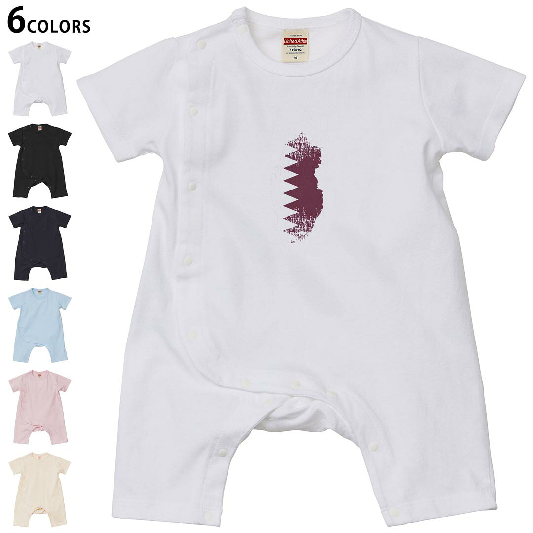選べる6カラー カバーオール ロンパース 赤ちゃん 半袖 デザイン 70cm 80cm　rompers ベビー 新生児 ジュニア 80サイズ ギフト マタニティ 妊婦 出産 プレママ ティーシャツ T shirt▼画像をクリックで拡大▼ ホ...