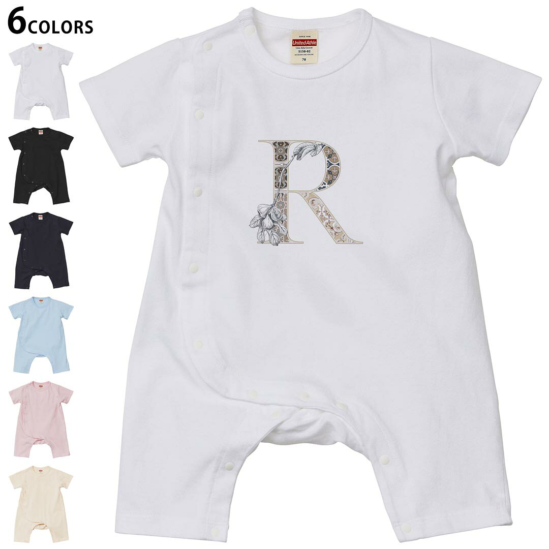 選べる6カラー カバーオール ロンパース 赤ちゃん 半袖 デザイン 70cm 80cm　rompers ベビー 新生児 ジュニア 80サイズ ギフト マタニティ 妊婦 出産 プレママ ティーシャツ T shirt▼画像をクリックで拡大▼ ホ...