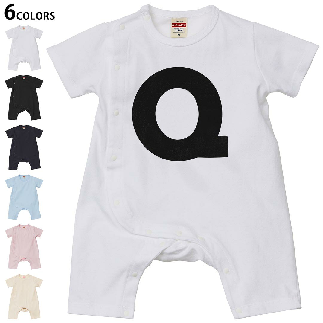 選べる6カラー カバーオール ロンパース 赤ちゃん 半袖 デザイン 70cm 80cm　rompers ベビー 新生児 ジュニア 80サイズ ギフト マタニティ 妊婦 出産 プレママ ティーシャツ T shirt▼画像をクリックで拡大▼ ホ...