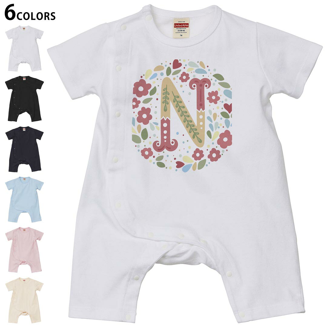 選べる6カラー カバーオール ロンパース 赤ちゃん 半袖 デザイン 70cm 80cm　rompers ベビー 新生児 ジュニア 80サイズ ギフト マタニティ 妊婦 出産 プレママ ティーシャツ T shirt▼画像をクリックで拡大▼ ホ...