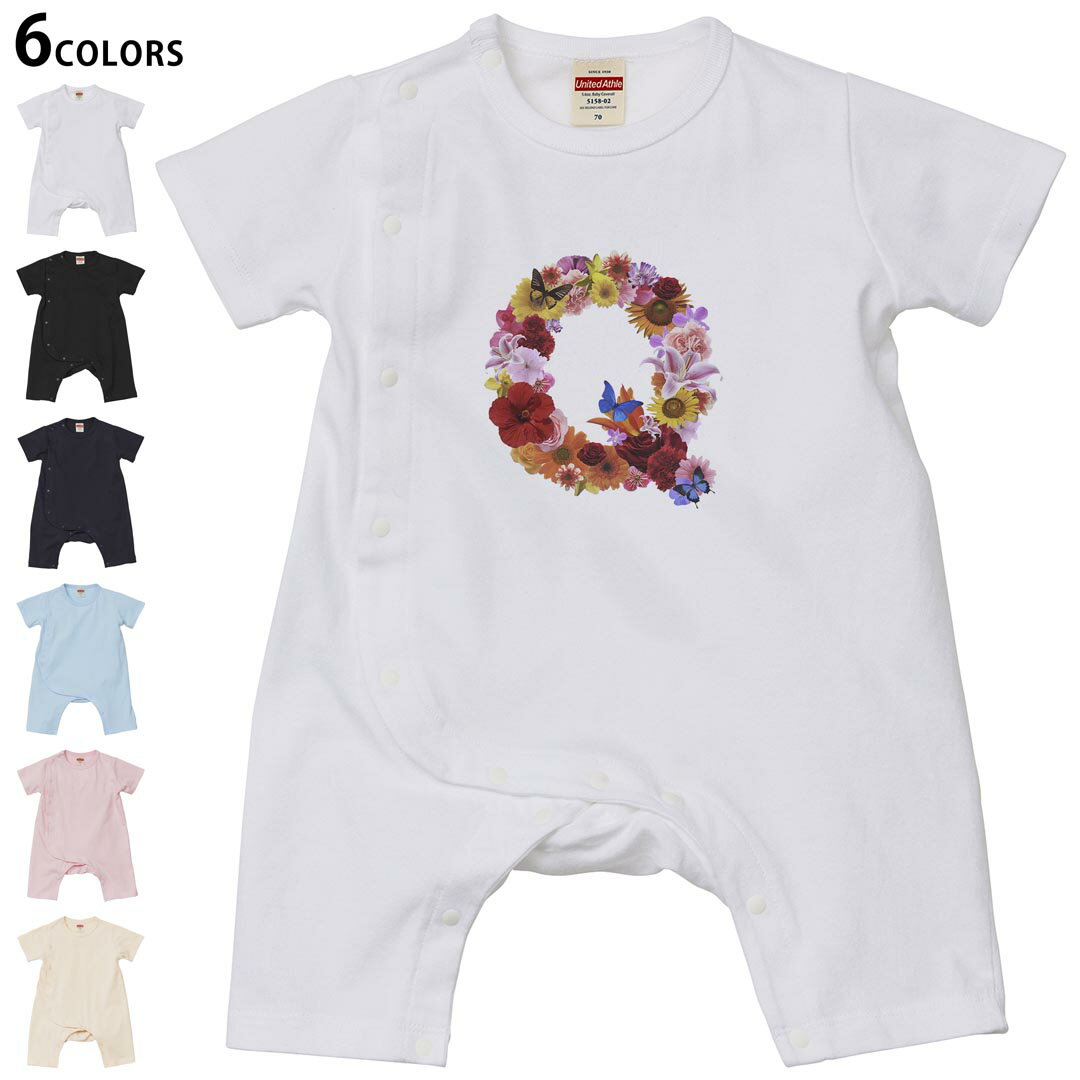 選べる6カラー カバーオール ロンパース 赤ちゃん 半袖 デザイン 70cm 80cm　rompers ベビー 新生児 ジュニア 80サイズ ギフト マタニティ 妊婦 出産 プレママ ティーシャツ T shirt▼画像をクリックで拡大▼ ホ...
