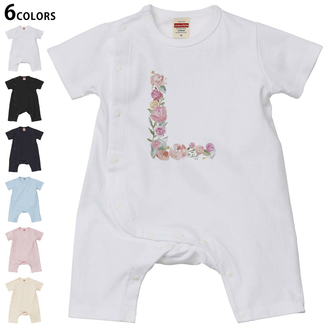 選べる6カラー カバーオール ロンパース 赤ちゃん 半袖 デザイン 70cm 80cm　rompers ベビー 新生児 ジュニア 80サイズ ギフト マタニティ 妊婦 出産 プレママ ティーシャツ T shirt▼画像をクリックで拡大▼ ホ...