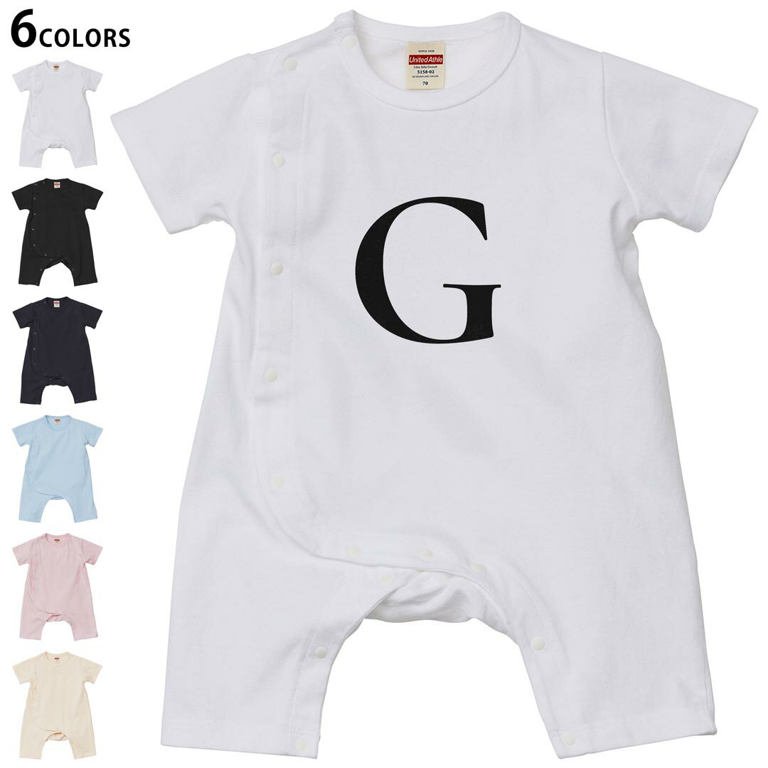 選べる6カラー カバーオール ロンパース 赤ちゃん 半袖 デザイン 70cm 80cm　rompers ベビー 新生児 ジュニア 80サイズ ギフト マタニティ 妊婦 出産 プレママ ティーシャツ T shirt▼画像をクリックで拡大▼ ホ...