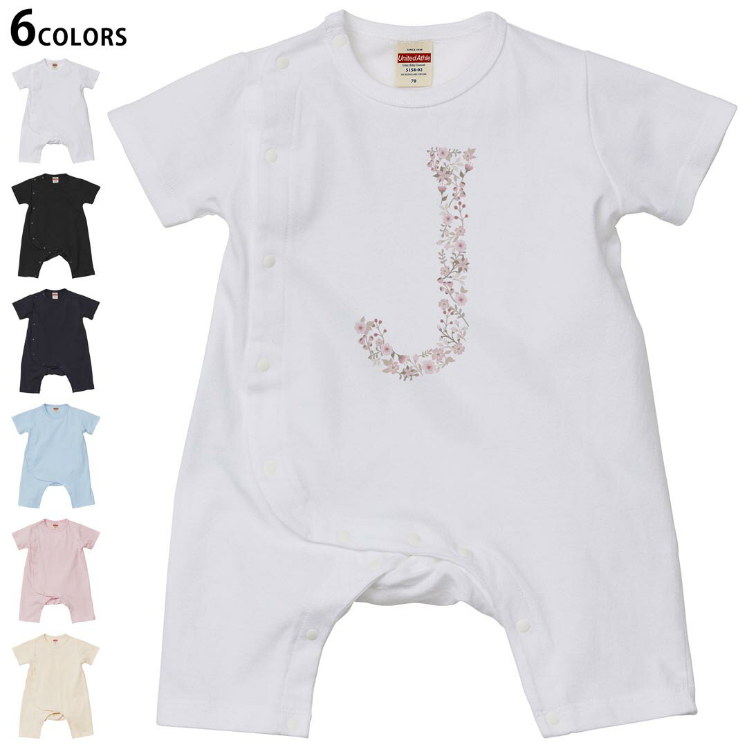 選べる6カラー カバーオール ロンパース 赤ちゃん 半袖 デザイン 70cm 80cm　rompers ベビー 新生児 ジュニア 80サイズ ギフト マタニティ 妊婦 出産 プレママ ティーシャツ T shirt▼画像をクリックで拡大▼ ホ...