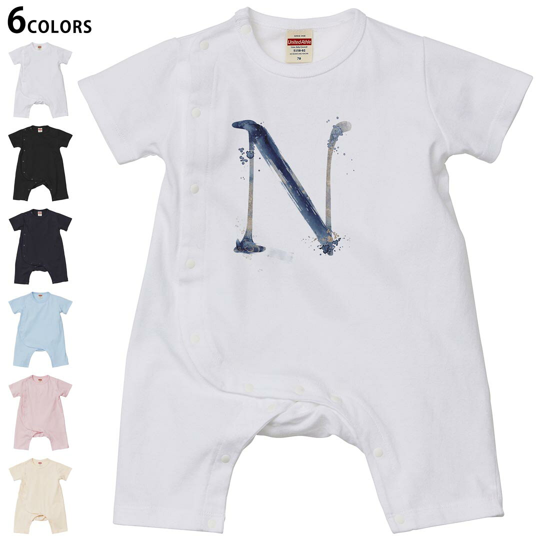 選べる6カラー カバーオール ロンパース 赤ちゃん 半袖 デザイン 70cm 80cm　rompers ベビー 新生児 ジュニア 80サイズ ギフト マタニティ 妊婦 出産 プレママ ティーシャツ T shirt▼画像をクリックで拡大▼ ホ...