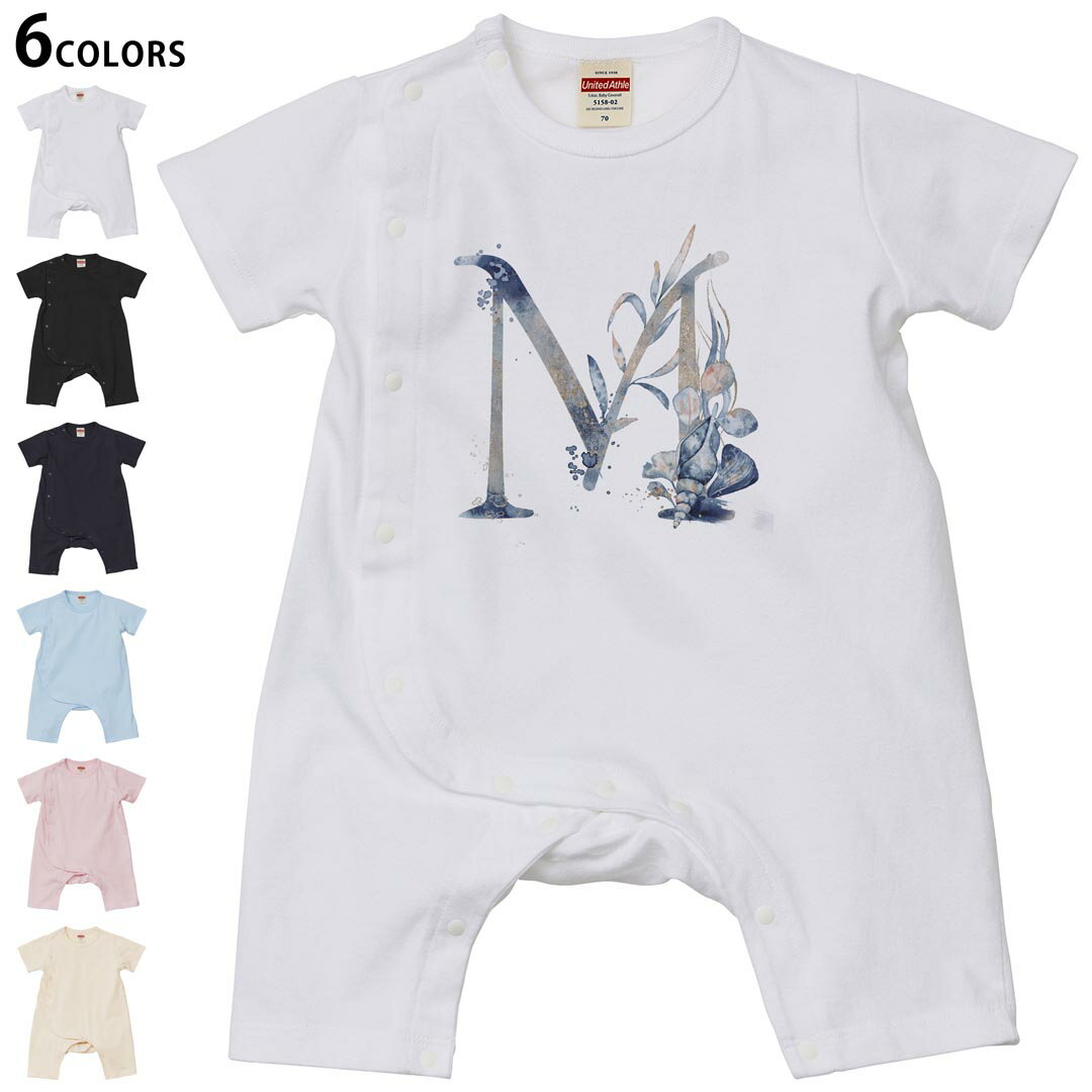 選べる6カラー カバーオール ロンパース 赤ちゃん 半袖 デザイン 70cm 80cm　rompers ベビー 新生児 ジュニア 80サイズ ギフト マタニティ 妊婦 出産 プレママ ティーシャツ T shirt▼画像をクリックで拡大▼ ホ...