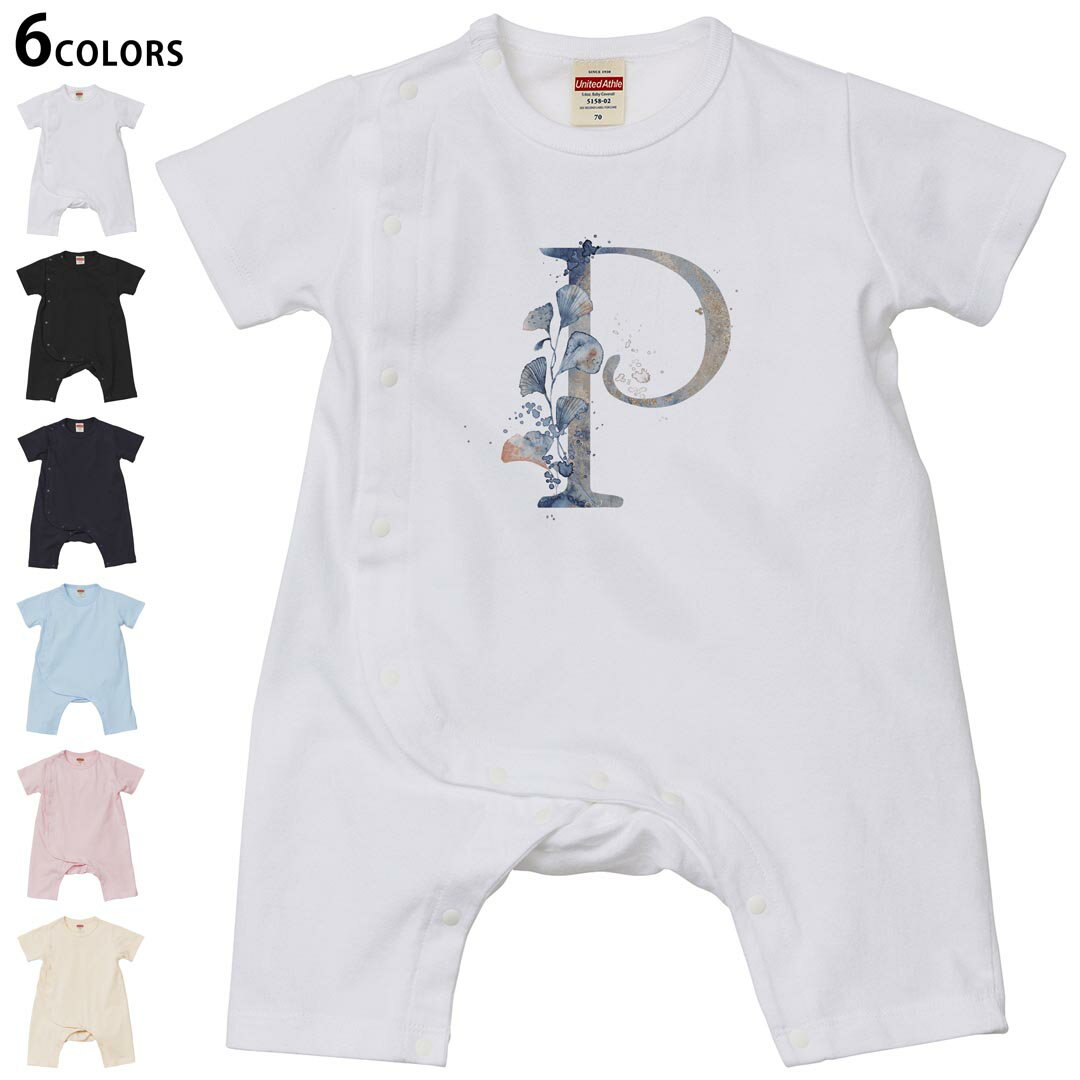 選べる6カラー カバーオール ロンパース 赤ちゃん 半袖 デザイン 70cm 80cm　rompers ベビー 新生児 ジュニア 80サイズ ギフト マタニティ 妊婦 出産 プレママ ティーシャツ T shirt▼画像をクリックで拡大▼ ホ...