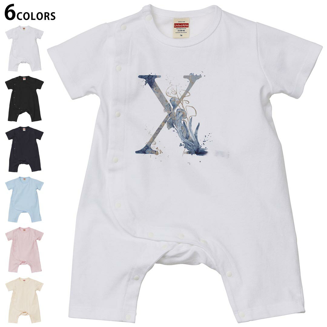選べる6カラー カバーオール ロンパース 赤ちゃん 半袖 デザイン 70cm 80cm　rompers ベビー 新生児 ジュニア 80サイズ ギフト マタニティ 妊婦 出産 プレママ ティーシャツ T shirt▼画像をクリックで拡大▼ ホ...