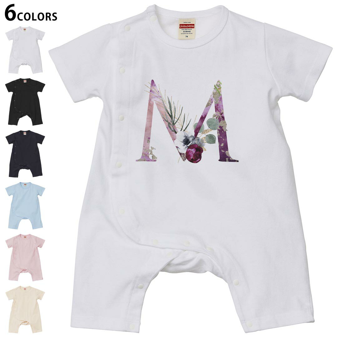 選べる6カラー カバーオール ロンパース 赤ちゃん 半袖 デザイン 70cm 80cm　rompers ベビー 新生児 ジュニア 80サイズ ギフト マタニティ 妊婦 出産 プレママ ティーシャツ T shirt▼画像をクリックで拡大▼ ホ...