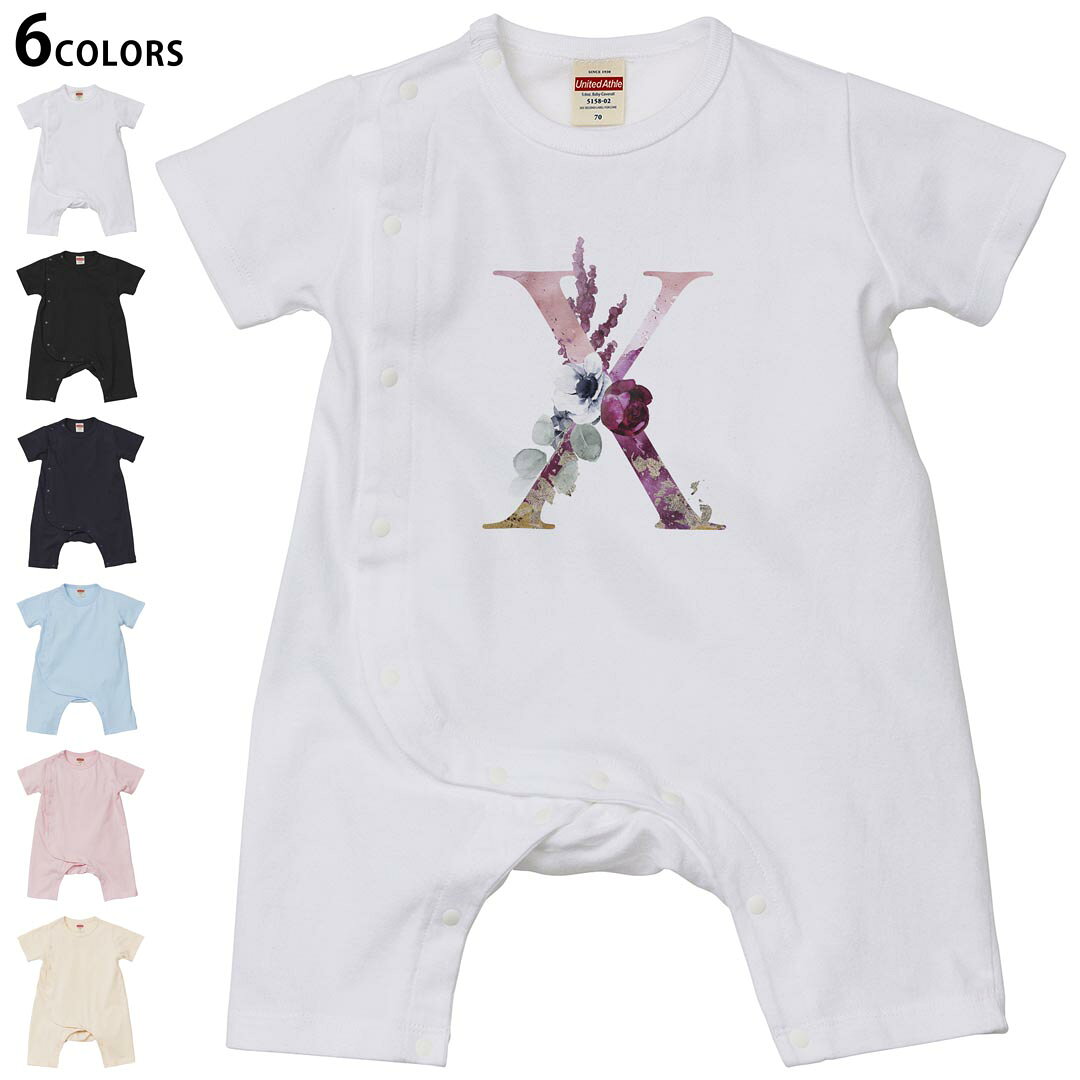 選べる6カラー カバーオール ロンパース 赤ちゃん 半袖 デザイン 70cm 80cm　rompers ベビー 新生児 ジュニア 80サイズ ギフト マタニティ 妊婦 出産 プレママ ティーシャツ T shirt▼画像をクリックで拡大▼ ホ...