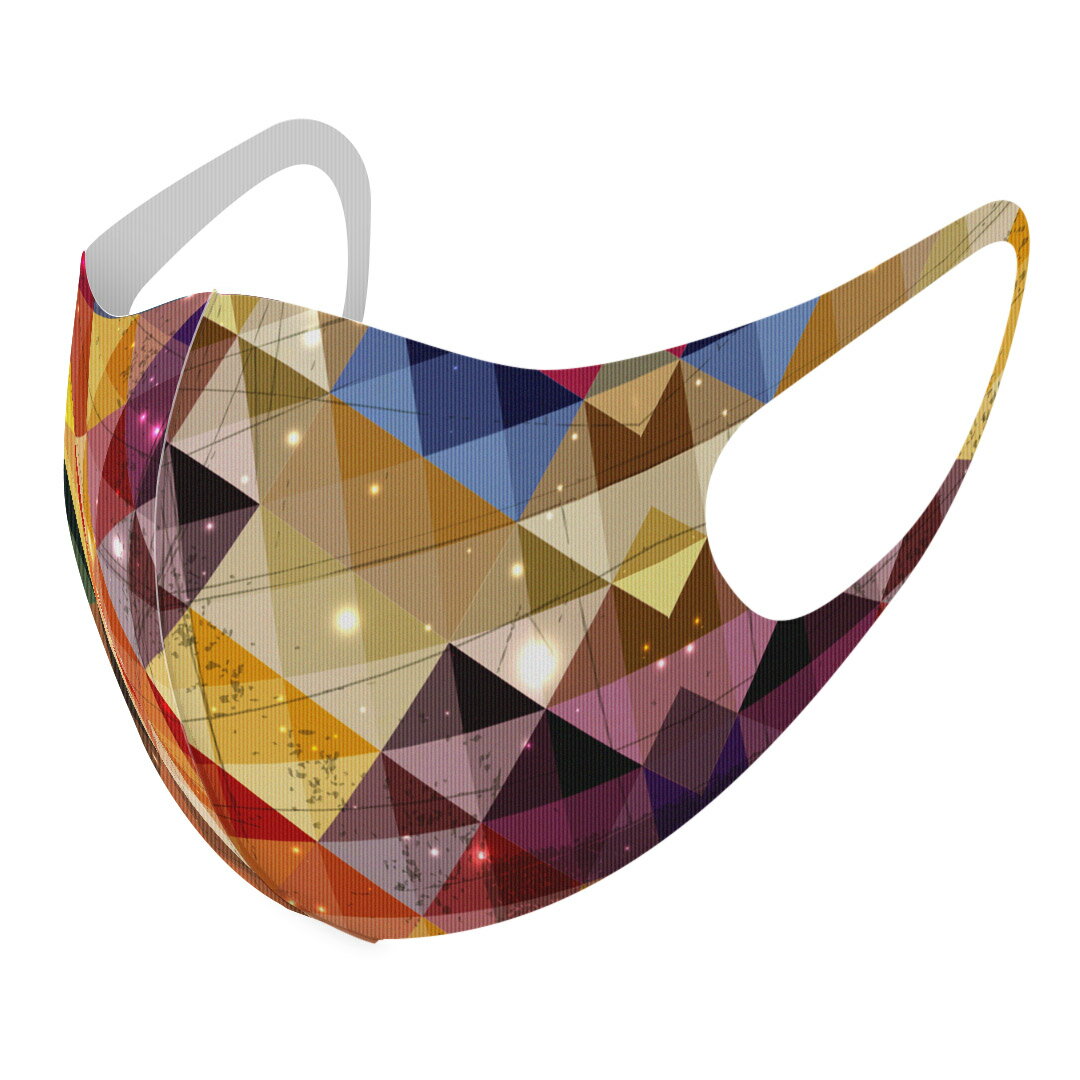 商品特徴・洗って繰り返し使える デザインマスク 2枚セット・素材：ポリエステル　サラサラとした肌触りで通気性がよく、呼吸も苦しくなりにくい・3D立体構造で伸縮性もあるので、顔にしっかりフィットして耳が痛くなりにくい・専用の高精細転写プリンタ...