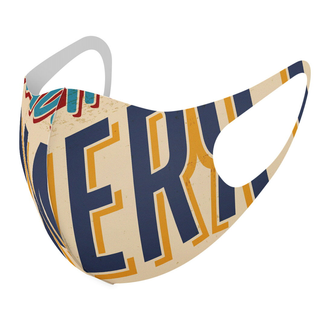 商品特徴・洗って繰り返し使える デザインマスク 2枚セット・素材：ポリエステル　サラサラとした肌触りで通気性がよく、呼吸も苦しくなりにくい・3D立体構造で伸縮性もあるので、顔にしっかりフィットして耳が痛くなりにくい・専用の高精細転写プリンタ...