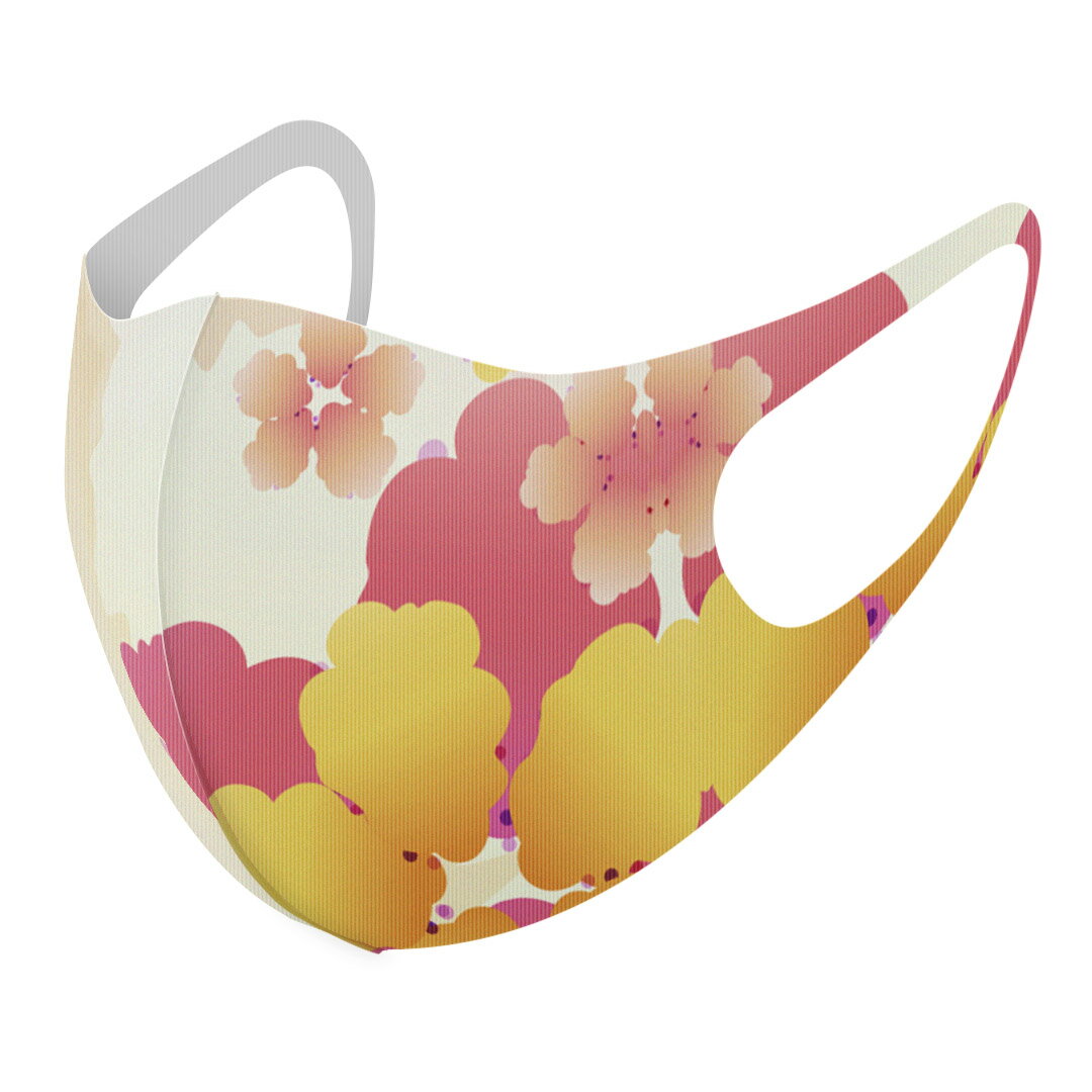 商品特徴・洗って繰り返し使える デザインマスク 2枚セット・素材：ポリエステル　サラサラとした肌触りで通気性がよく、呼吸も苦しくなりにくい・3D立体構造で伸縮性もあるので、顔にしっかりフィットして耳が痛くなりにくい・専用の高精細転写プリンタ...