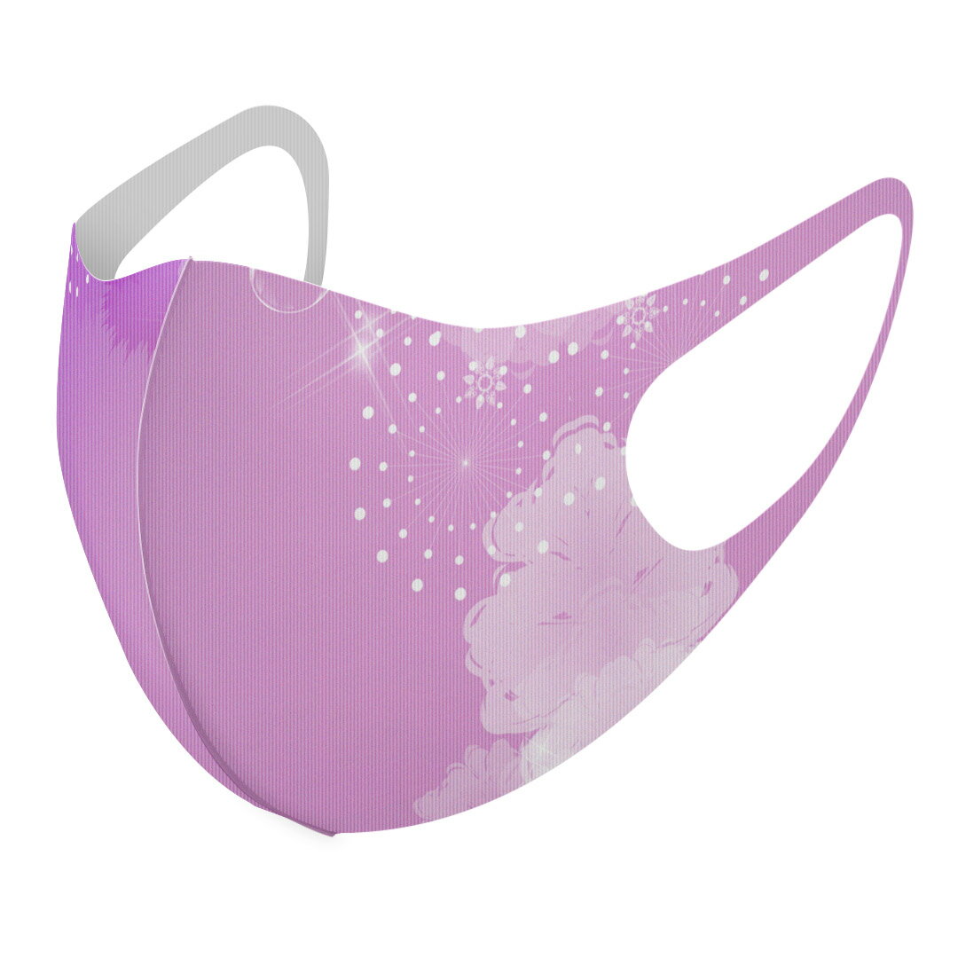 商品特徴・洗って繰り返し使える デザインマスク 2枚セット・素材：ポリエステル　サラサラとした肌触りで通気性がよく、呼吸も苦しくなりにくい・3D立体構造で伸縮性もあるので、顔にしっかりフィットして耳が痛くなりにくい・専用の高精細転写プリンタ...