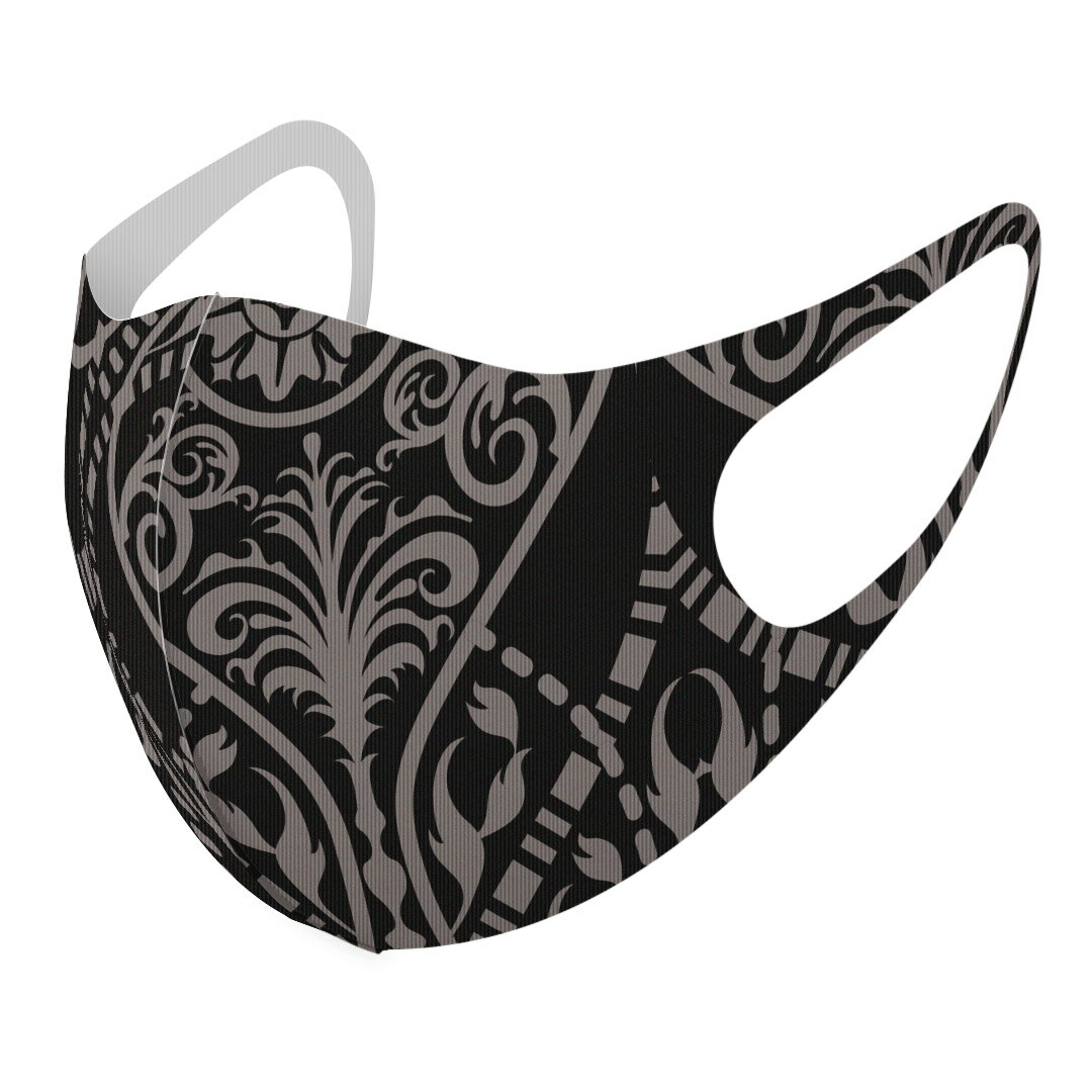 商品特徴・洗って繰り返し使える デザインマスク 2枚セット・素材：ポリエステル　サラサラとした肌触りで通気性がよく、呼吸も苦しくなりにくい・3D立体構造で伸縮性もあるので、顔にしっかりフィットして耳が痛くなりにくい・専用の高精細転写プリンタ...