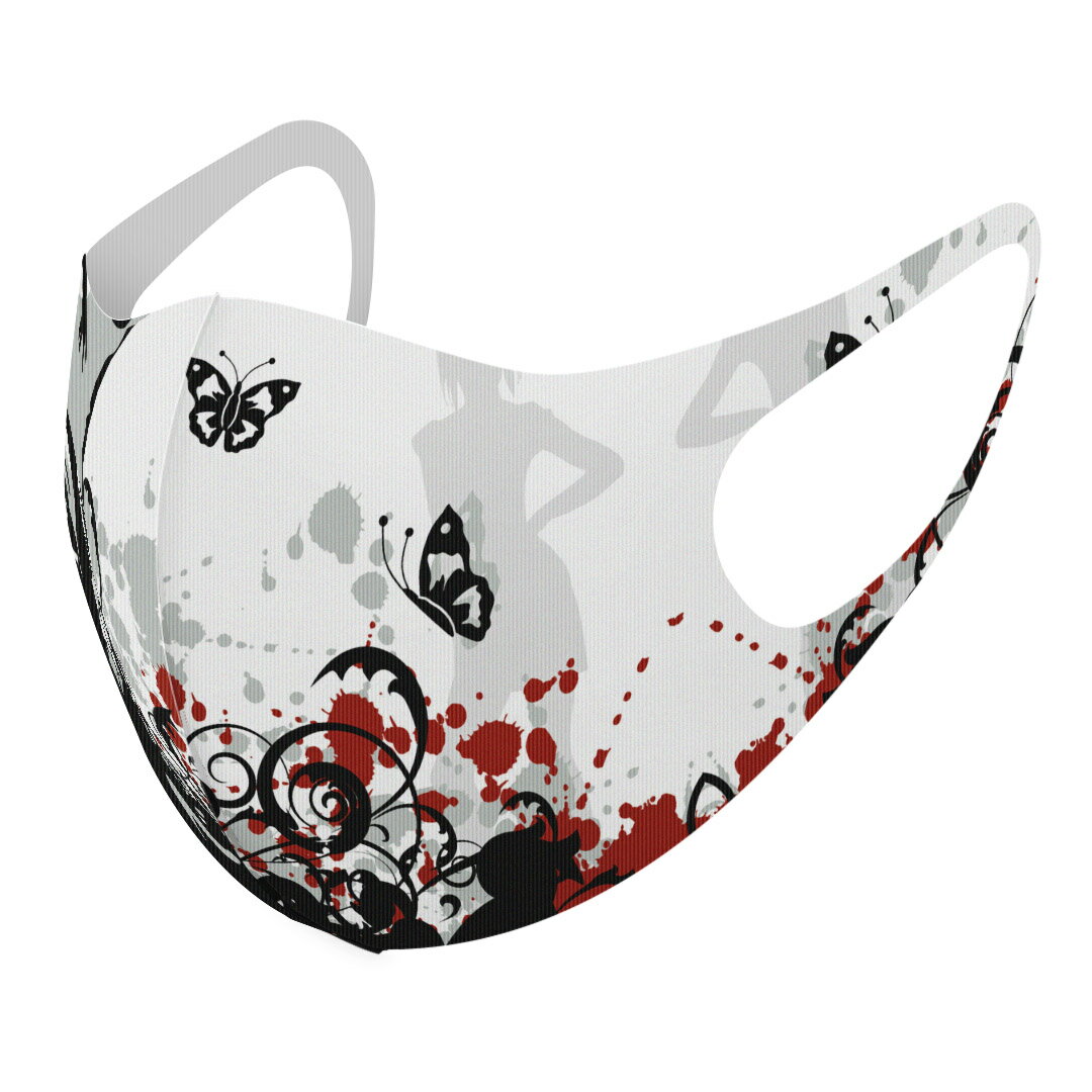 商品特徴・洗って繰り返し使える デザインマスク 2枚セット・素材：ポリエステル　サラサラとした肌触りで通気性がよく、呼吸も苦しくなりにくい・3D立体構造で伸縮性もあるので、顔にしっかりフィットして耳が痛くなりにくい・専用の高精細転写プリンタ...