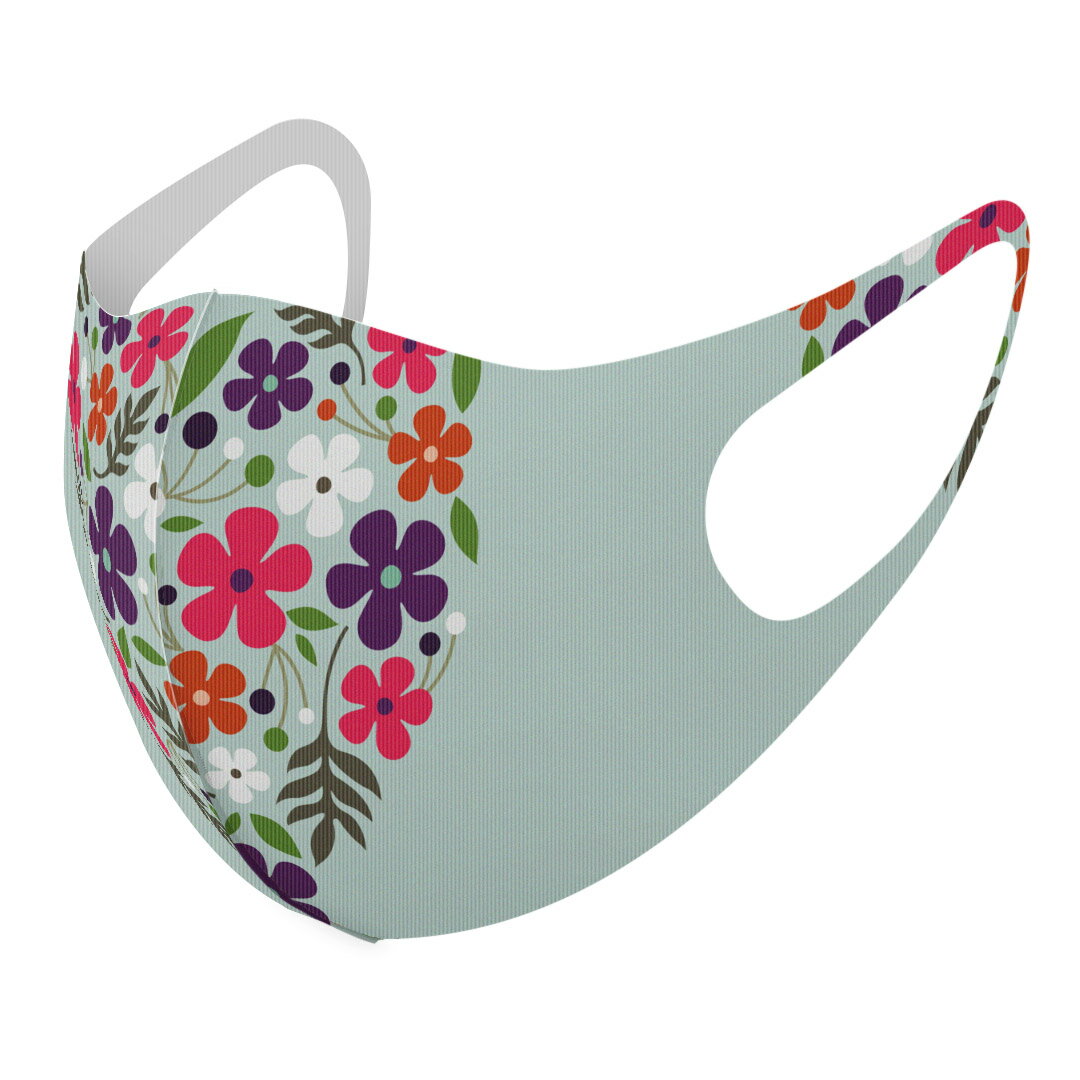 商品特徴・洗って繰り返し使える デザインマスク 2枚セット・素材：ポリエステル　サラサラとした肌触りで通気性がよく、呼吸も苦しくなりにくい・3D立体構造で伸縮性もあるので、顔にしっかりフィットして耳が痛くなりにくい・専用の高精細転写プリンタ...