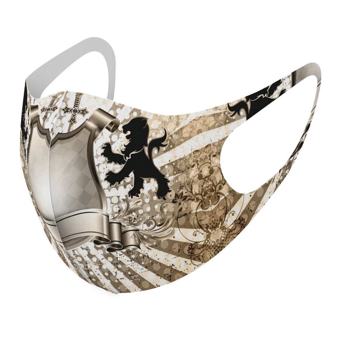 商品特徴・洗って繰り返し使える デザインマスク 2枚セット・素材：ポリエステル　サラサラとした肌触りで通気性がよく、呼吸も苦しくなりにくい・3D立体構造で伸縮性もあるので、顔にしっかりフィットして耳が痛くなりにくい・専用の高精細転写プリンタ...