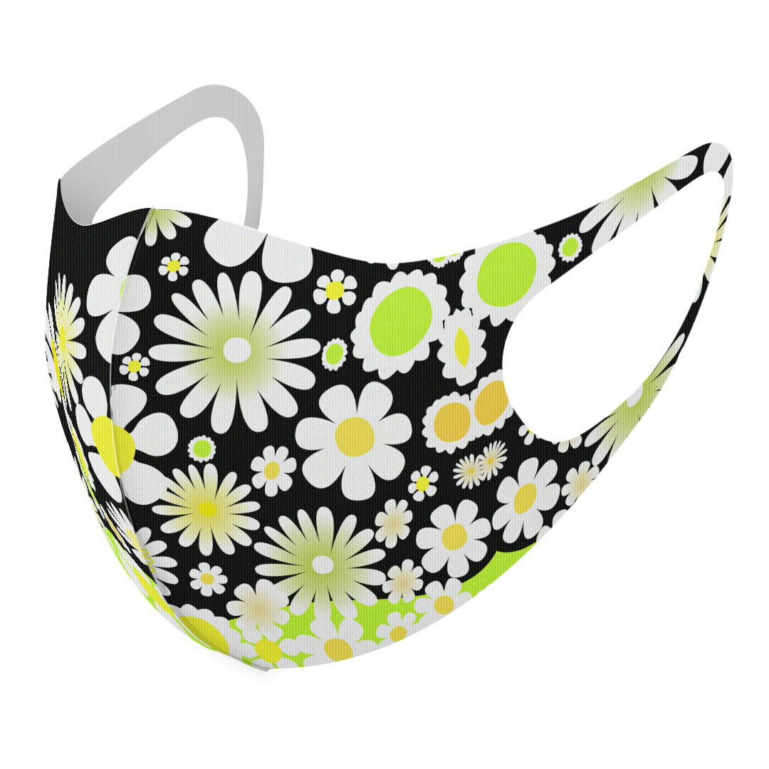 商品特徴・洗って繰り返し使える デザインマスク 2枚セット・素材：ポリエステル　サラサラとした肌触りで通気性がよく、呼吸も苦しくなりにくい・3D立体構造で伸縮性もあるので、顔にしっかりフィットして耳が痛くなりにくい・専用の高精細転写プリンタ...