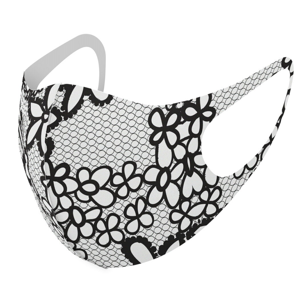 商品特徴・洗って繰り返し使える デザインマスク 2枚セット・素材：ポリエステル　サラサラとした肌触りで通気性がよく、呼吸も苦しくなりにくい・3D立体構造で伸縮性もあるので、顔にしっかりフィットして耳が痛くなりにくい・専用の高精細転写プリンタ...