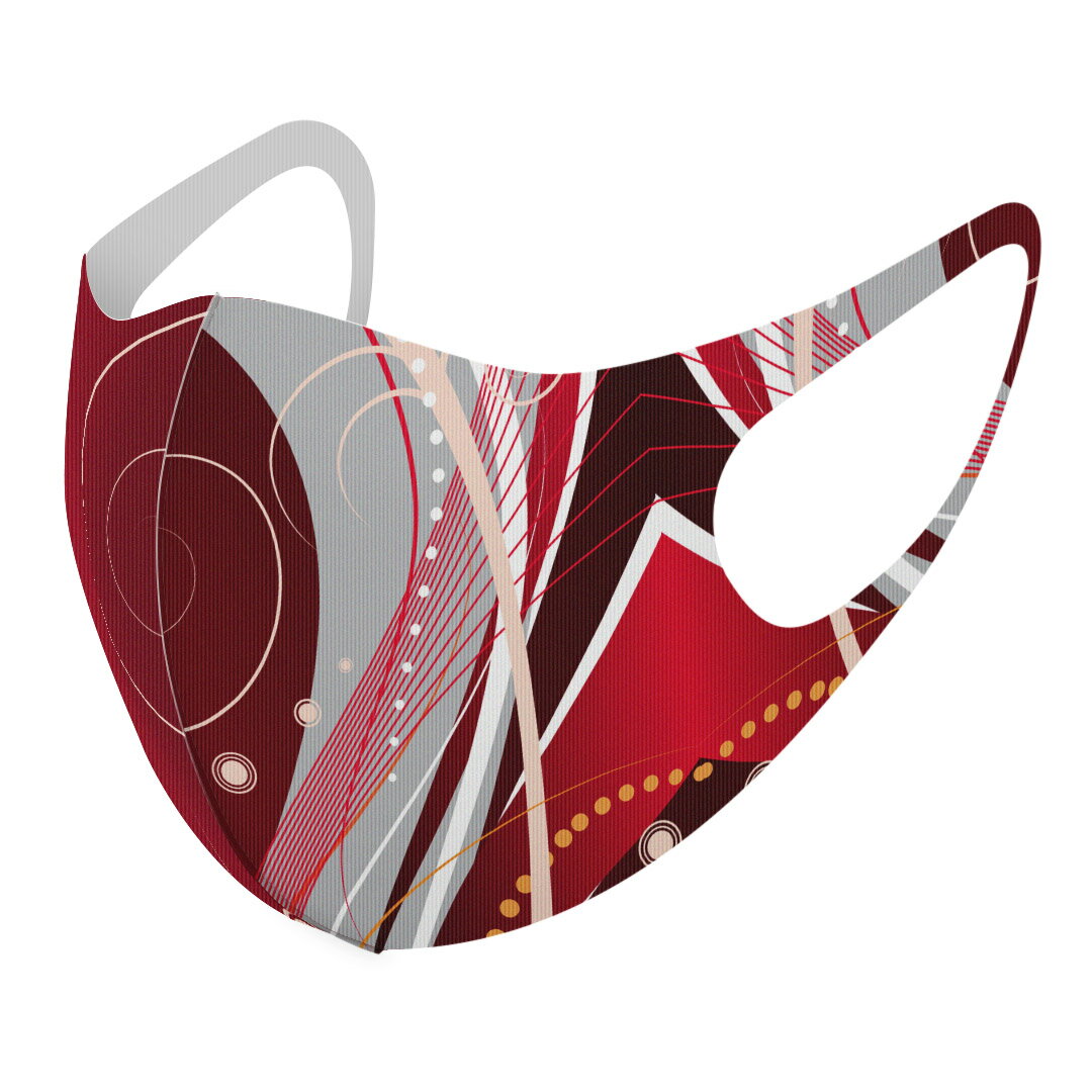 商品特徴・洗って繰り返し使える デザインマスク 2枚セット・素材：ポリエステル　サラサラとした肌触りで通気性がよく、呼吸も苦しくなりにくい・3D立体構造で伸縮性もあるので、顔にしっかりフィットして耳が痛くなりにくい・専用の高精細転写プリンタ...