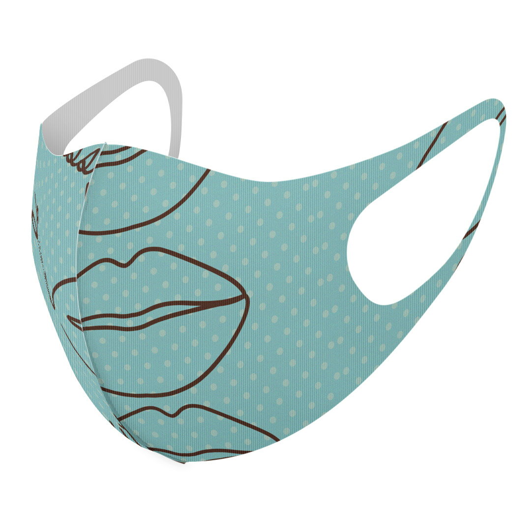 商品特徴・洗って繰り返し使える デザインマスク 2枚セット・素材：ポリエステル　サラサラとした肌触りで通気性がよく、呼吸も苦しくなりにくい・3D立体構造で伸縮性もあるので、顔にしっかりフィットして耳が痛くなりにくい・専用の高精細転写プリンタ...