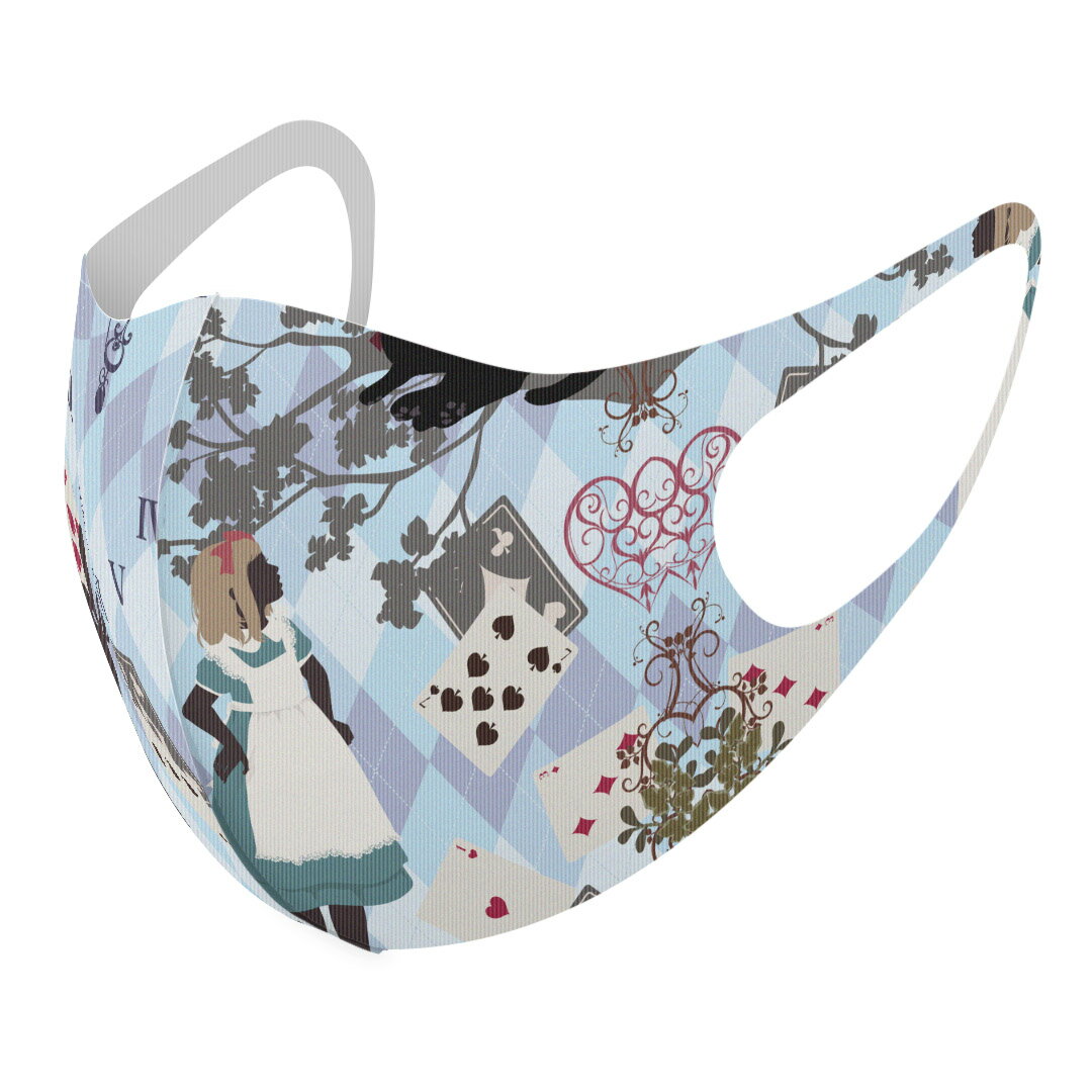 商品特徴・洗って繰り返し使える デザインマスク 2枚セット・素材：ポリエステル　サラサラとした肌触りで通気性がよく、呼吸も苦しくなりにくい・3D立体構造で伸縮性もあるので、顔にしっかりフィットして耳が痛くなりにくい・専用の高精細転写プリンタ...