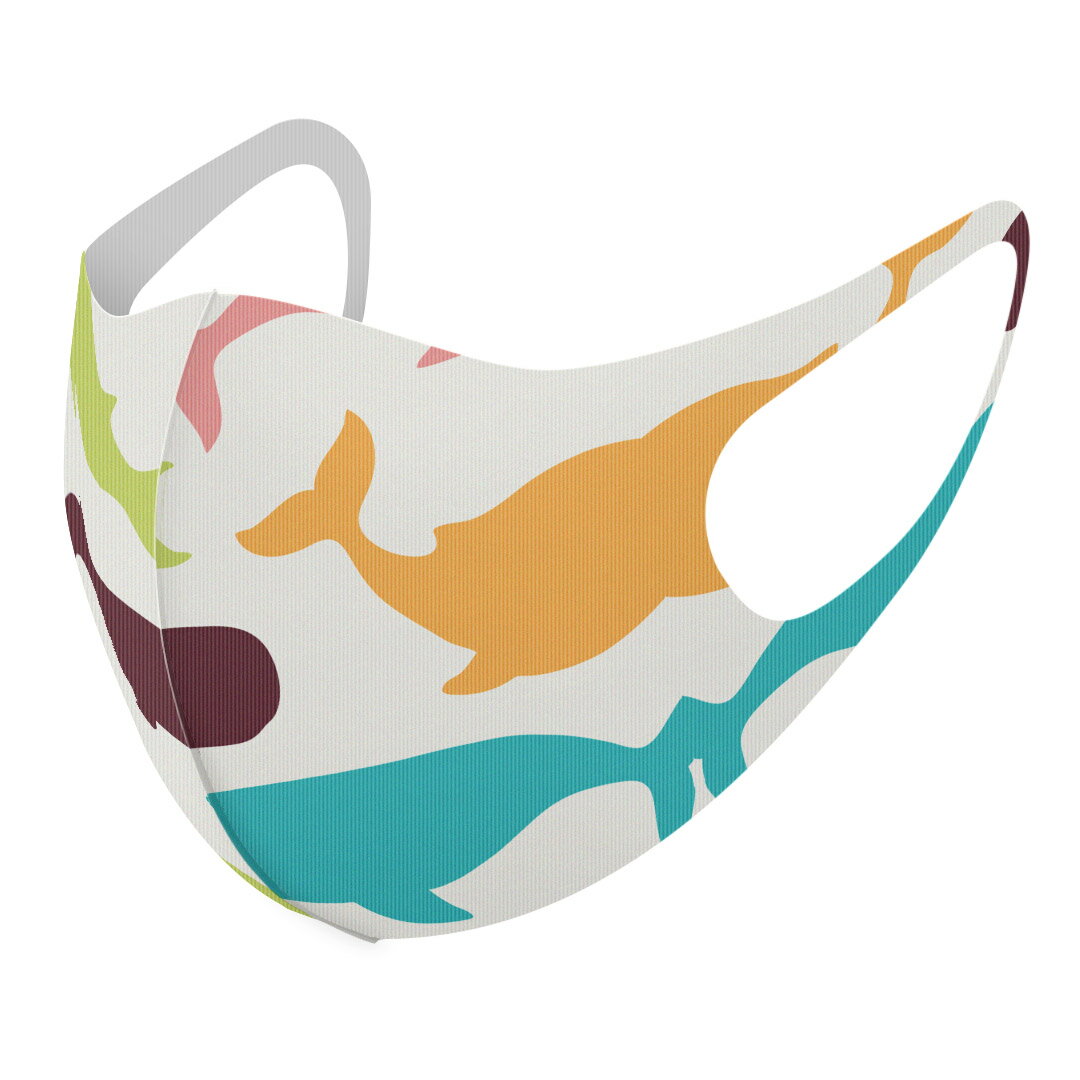 商品特徴・洗って繰り返し使える デザインマスク 2枚セット・素材：ポリエステル　サラサラとした肌触りで通気性がよく、呼吸も苦しくなりにくい・3D立体構造で伸縮性もあるので、顔にしっかりフィットして耳が痛くなりにくい・専用の高精細転写プリンタ...