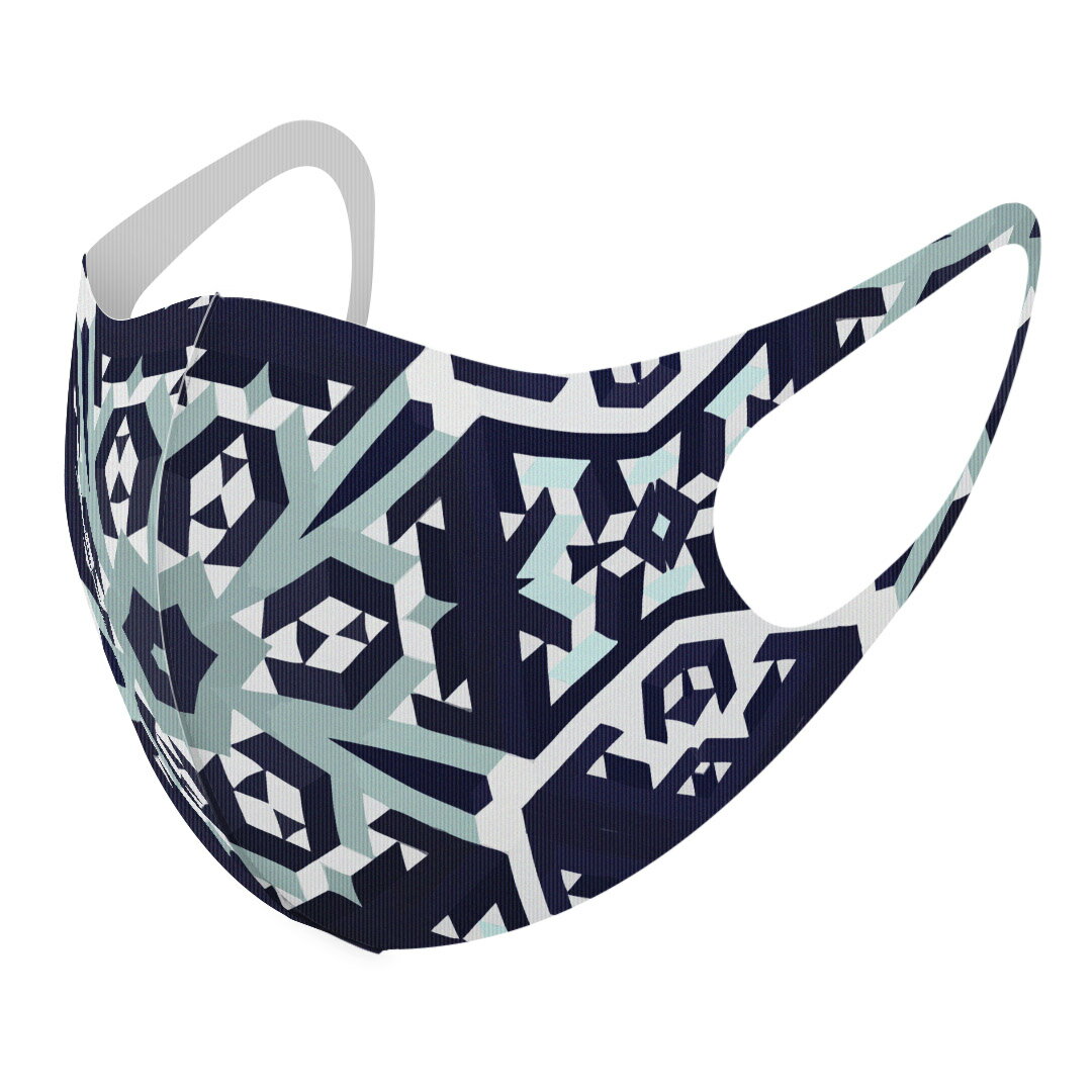 商品特徴・洗って繰り返し使える デザインマスク 2枚セット・素材：ポリエステル　サラサラとした肌触りで通気性がよく、呼吸も苦しくなりにくい・3D立体構造で伸縮性もあるので、顔にしっかりフィットして耳が痛くなりにくい・専用の高精細転写プリンタ...